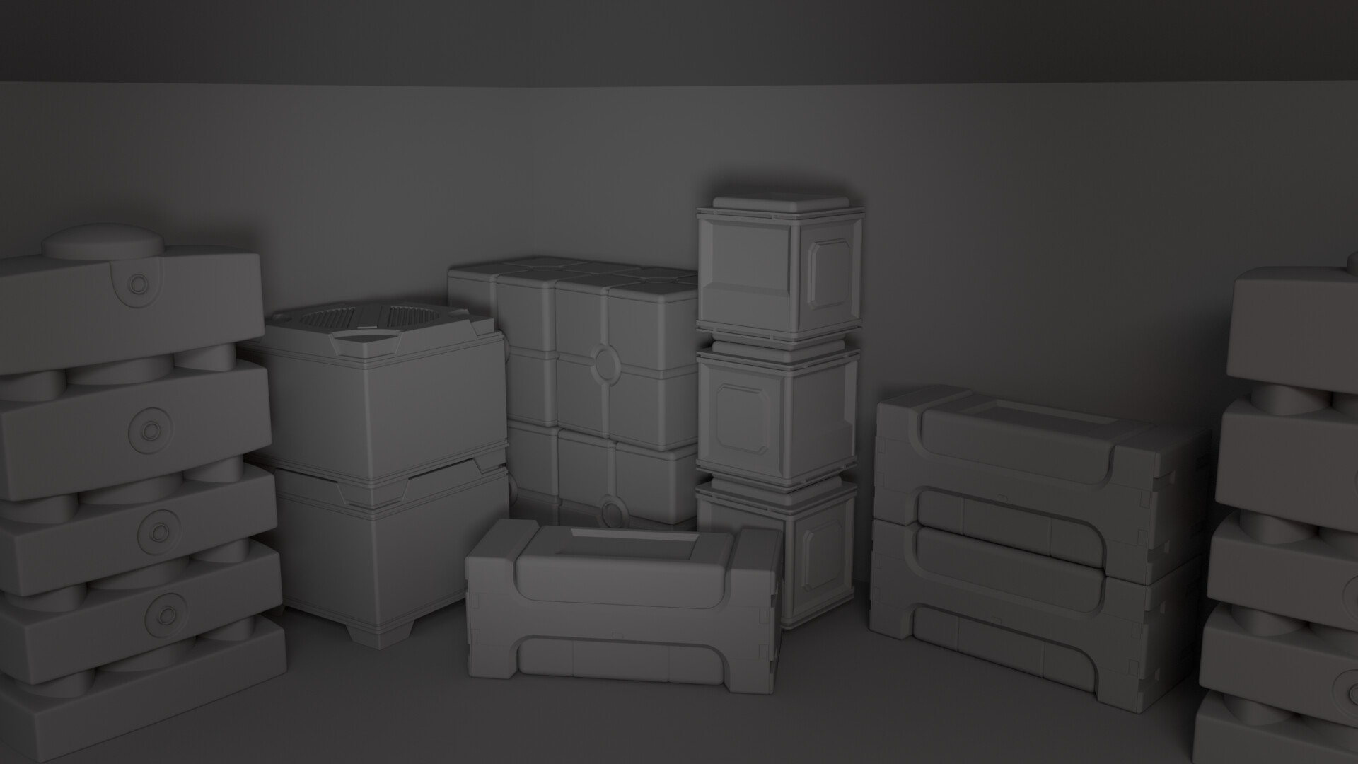 ArtStation - Box Piles