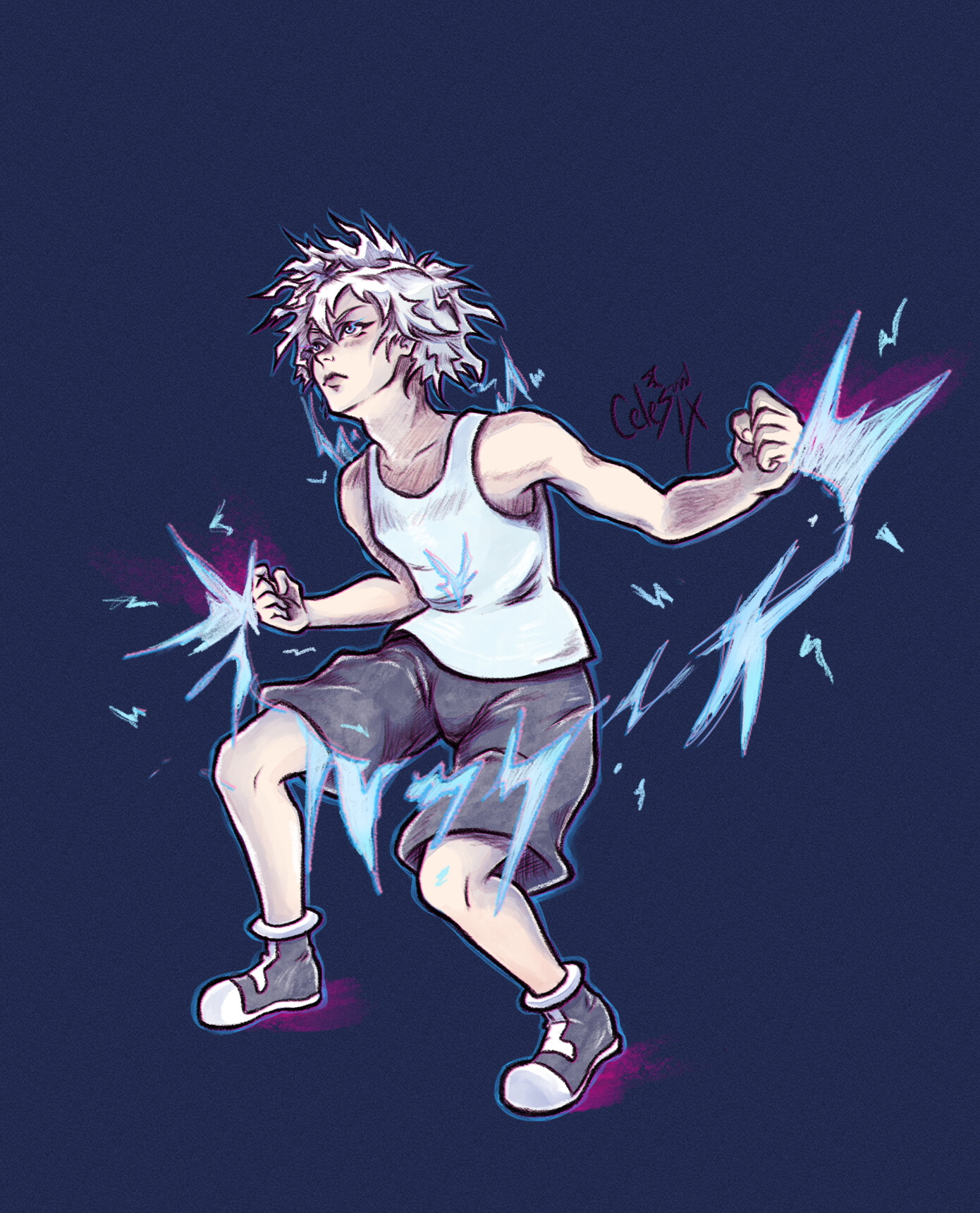 ArtStation - Killua Zoldyck!