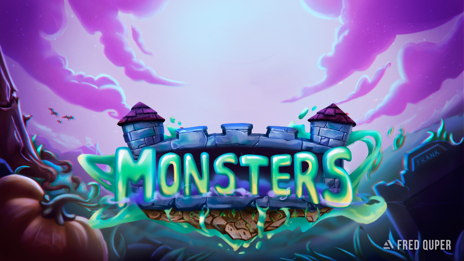 ArtStation - Monsters Logo/Framing