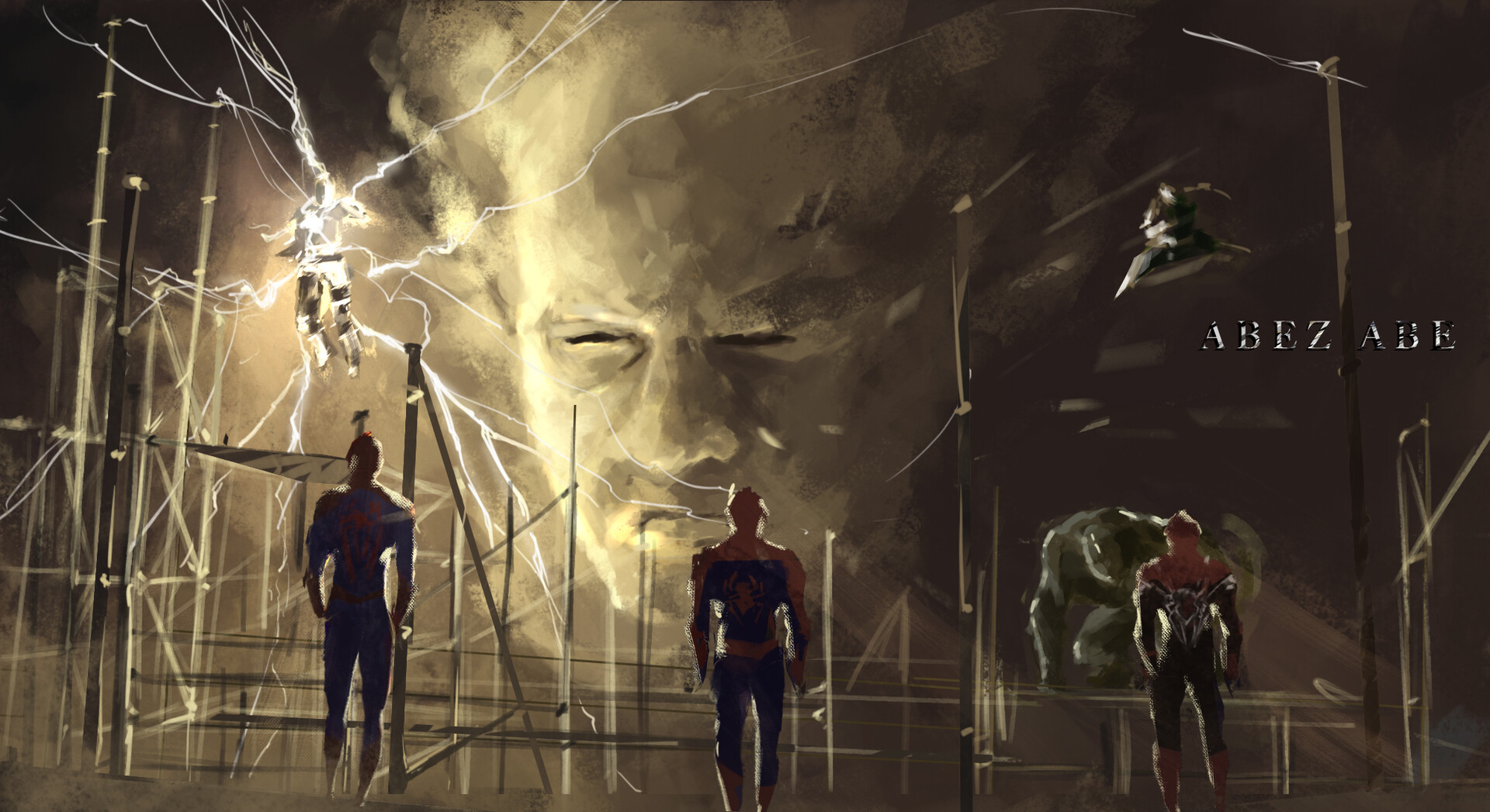 ArtStation - Spiderman : No Way Home