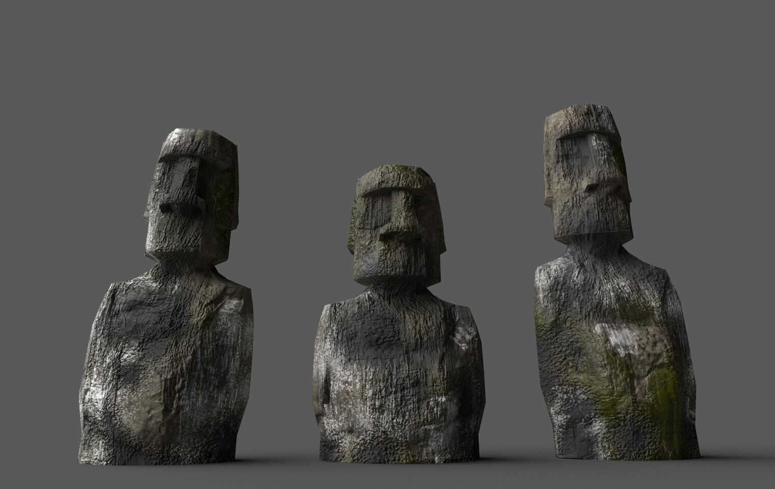 ArtStation - Stone Head, Stone Head & Stone Head (No, they are not related)