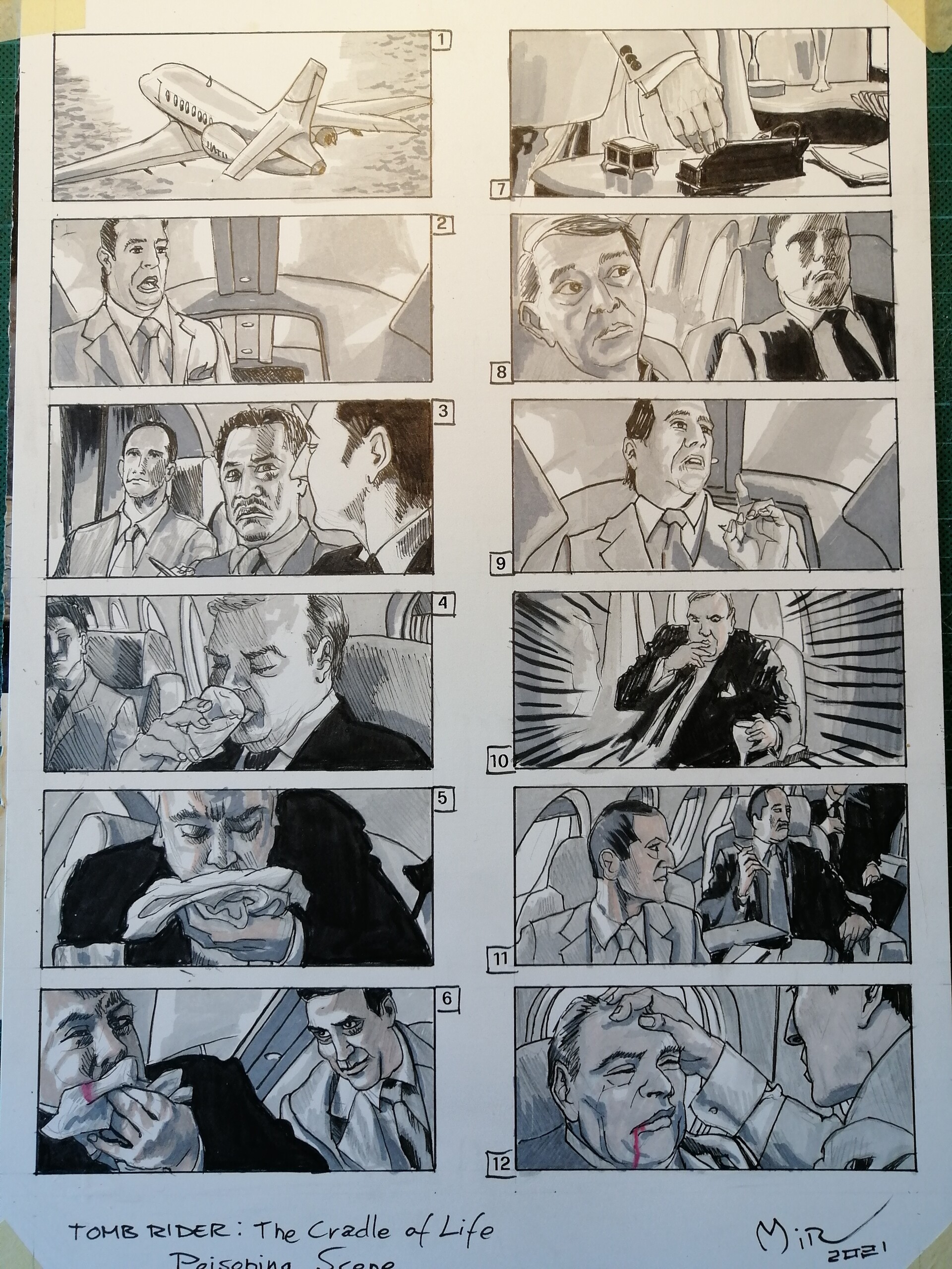ArtStation - Tomb Rider - Poisoning scene