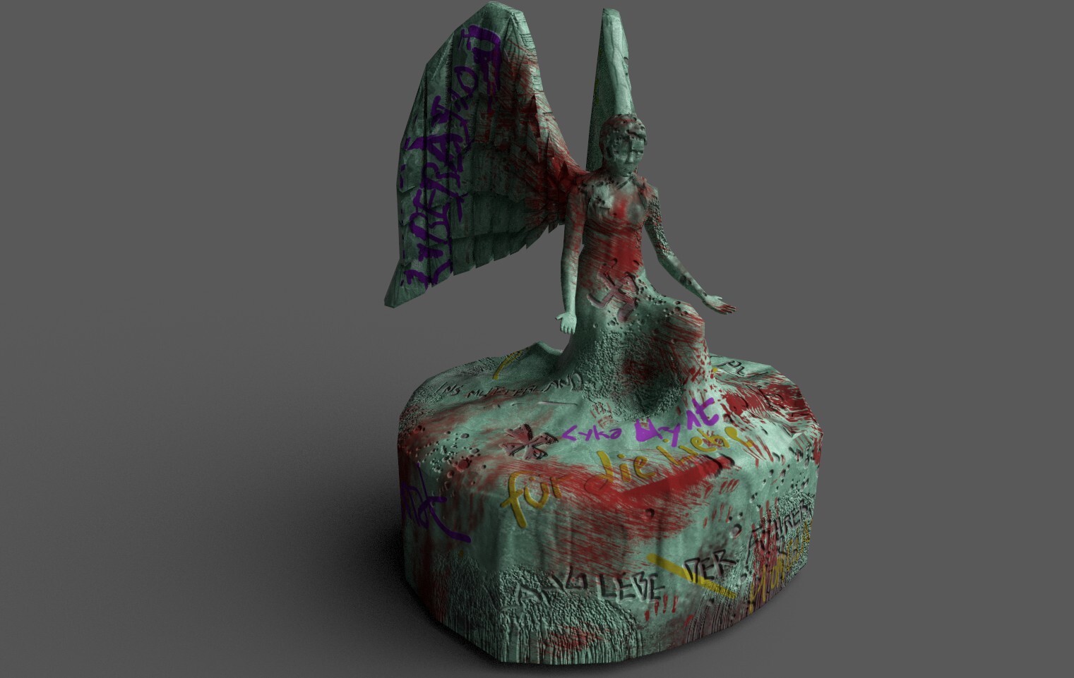 ArtStation - War Torn Angel