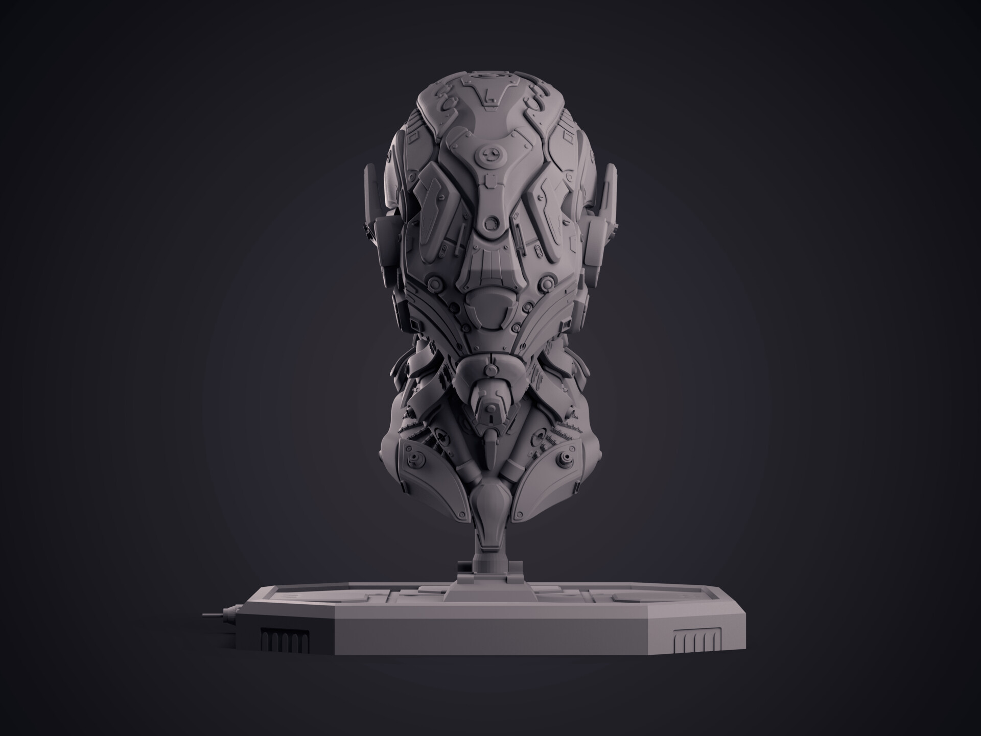 ArtStation - Robot head