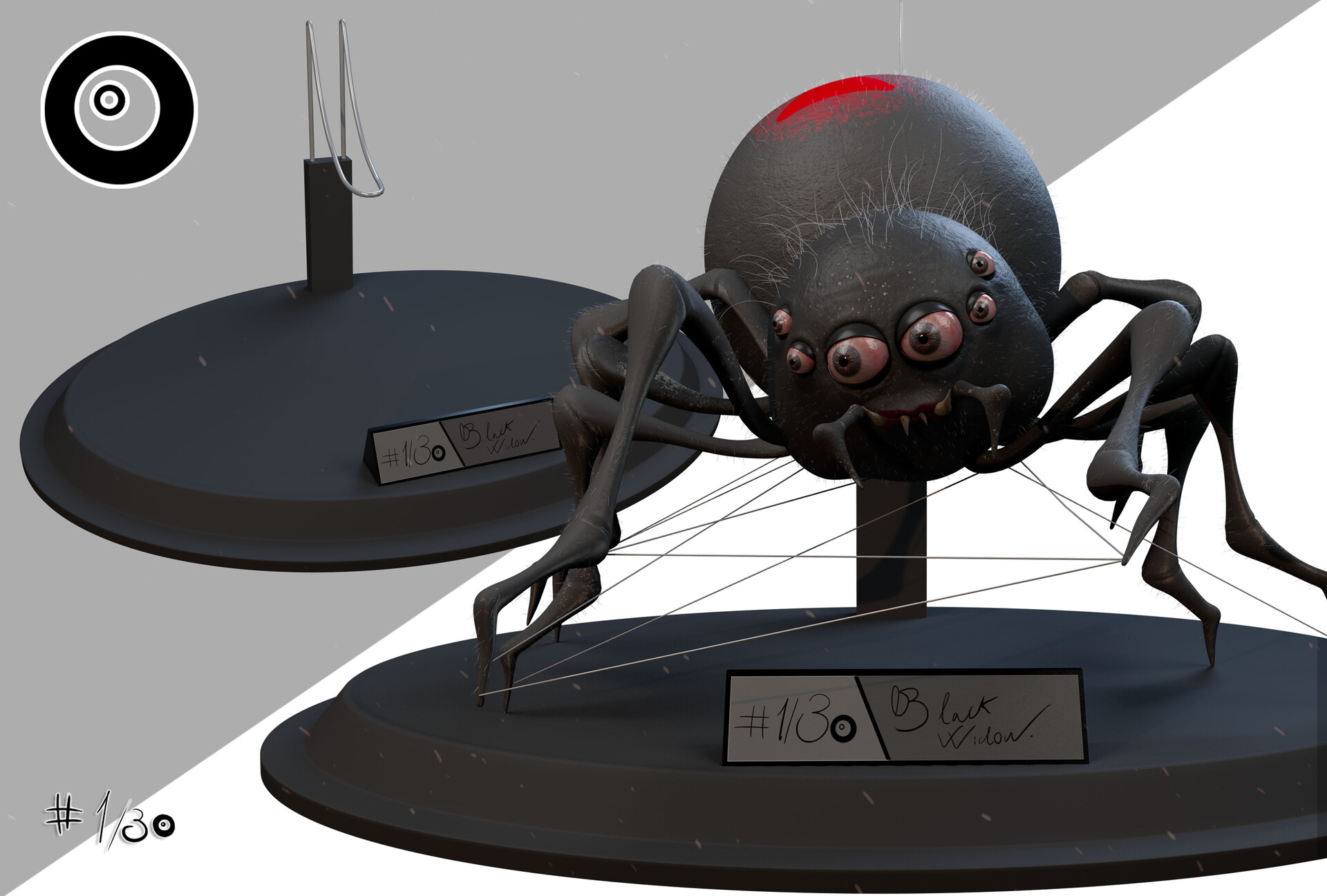 ArtStation - Cartoon Spider