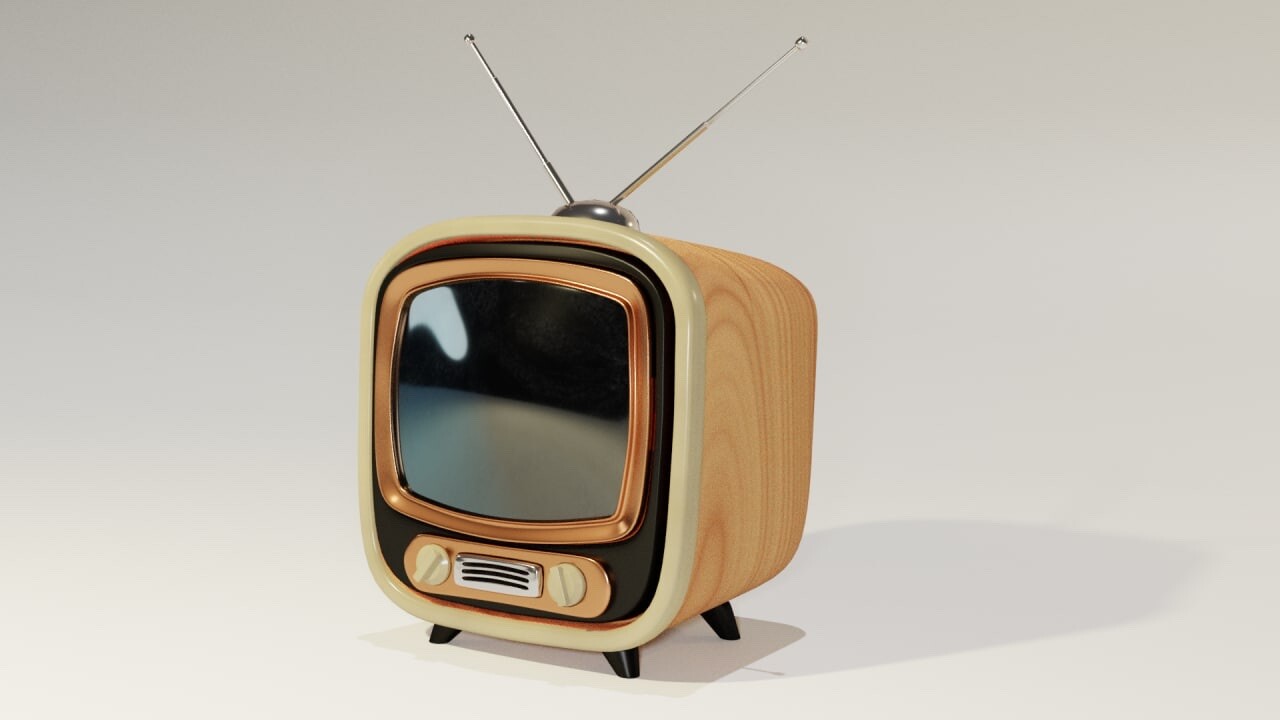 ArtStation - Old TV