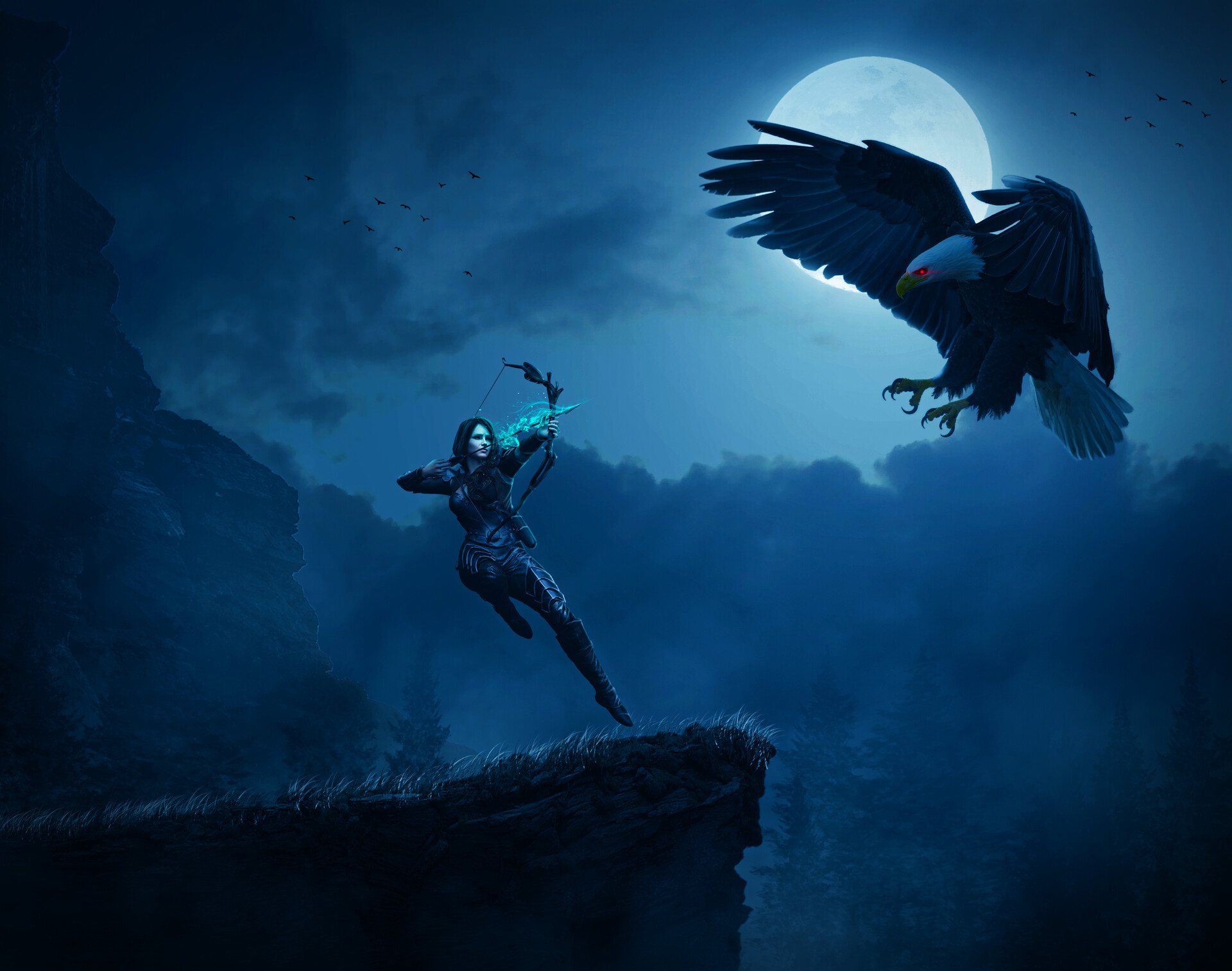 ArtStation - Epic Fantasy Eagle Fx
