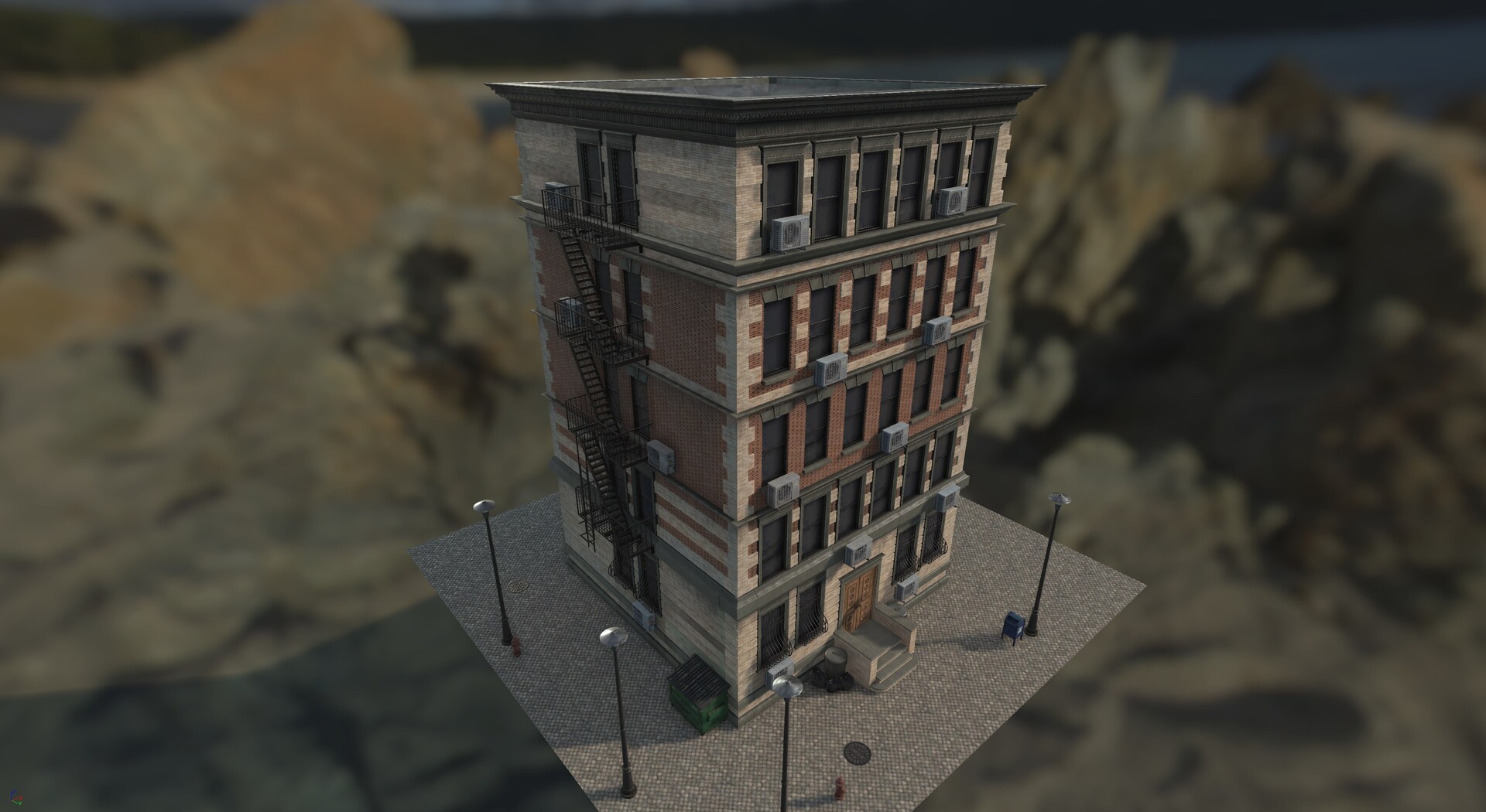 ArtStation - Manhattan Modular Building
