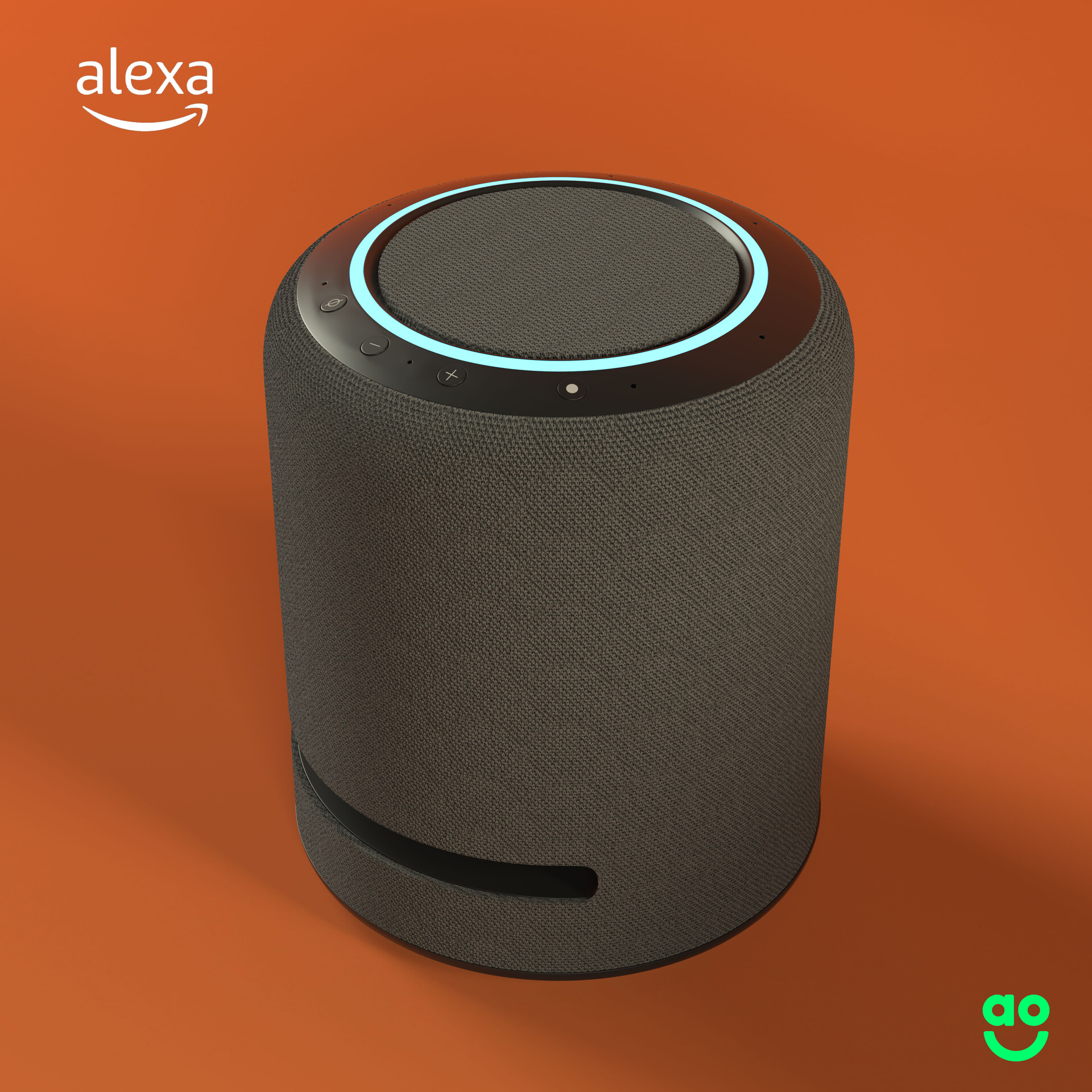 ArtStation - Alexa Echo Speaker