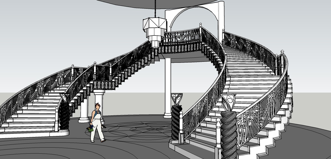 Robert - Art Deco style staircase