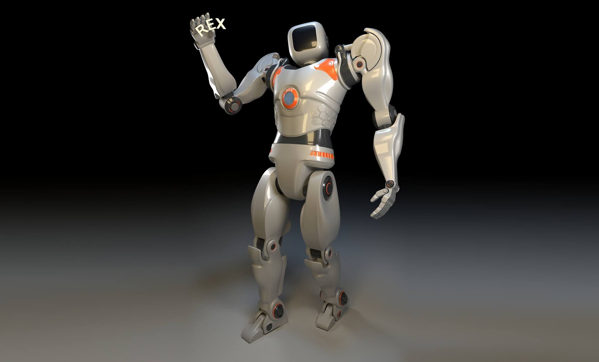 ArtStation - 3D Bot Design & Gesturing - For Industry Branding