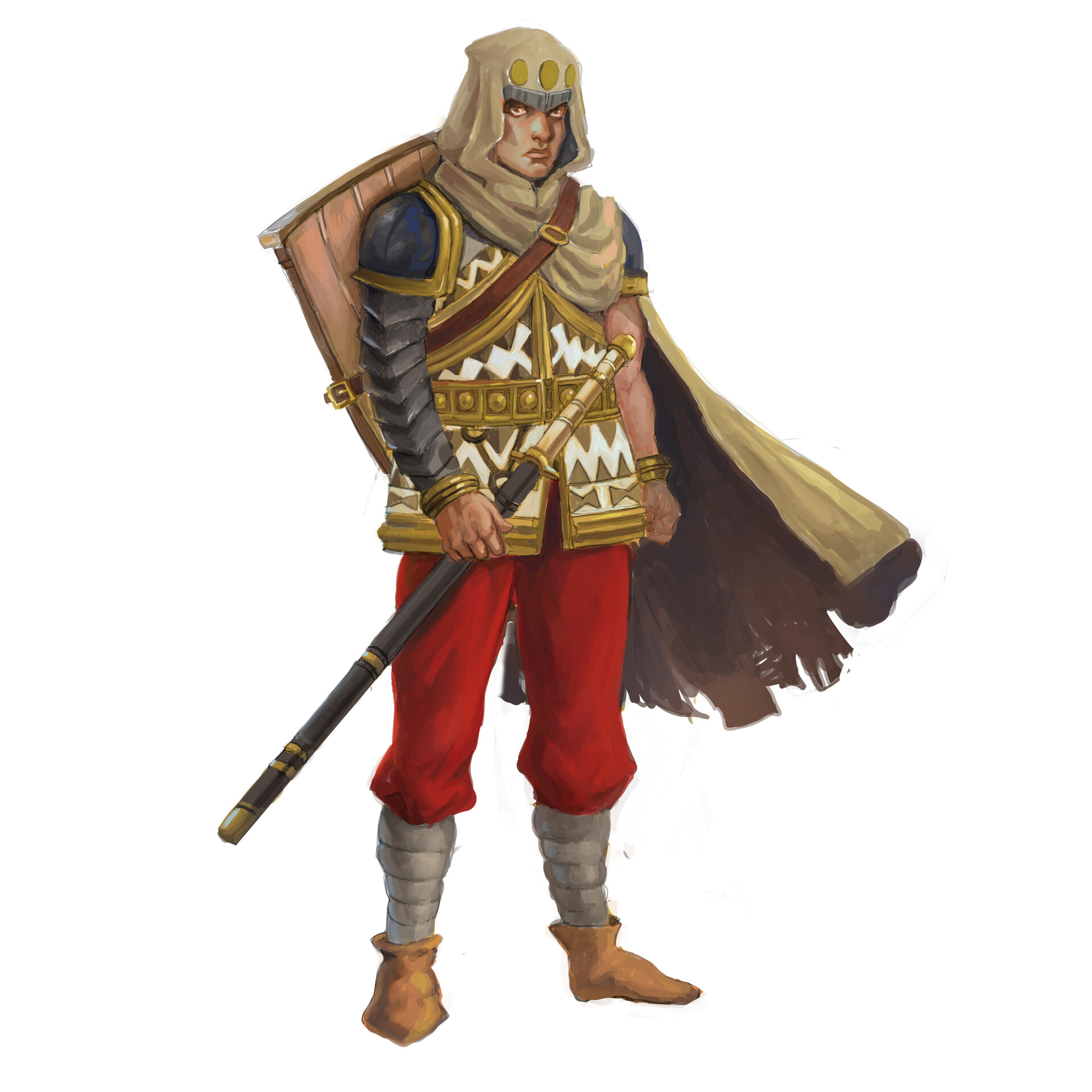 ArtStation - Nomadic Swordsman