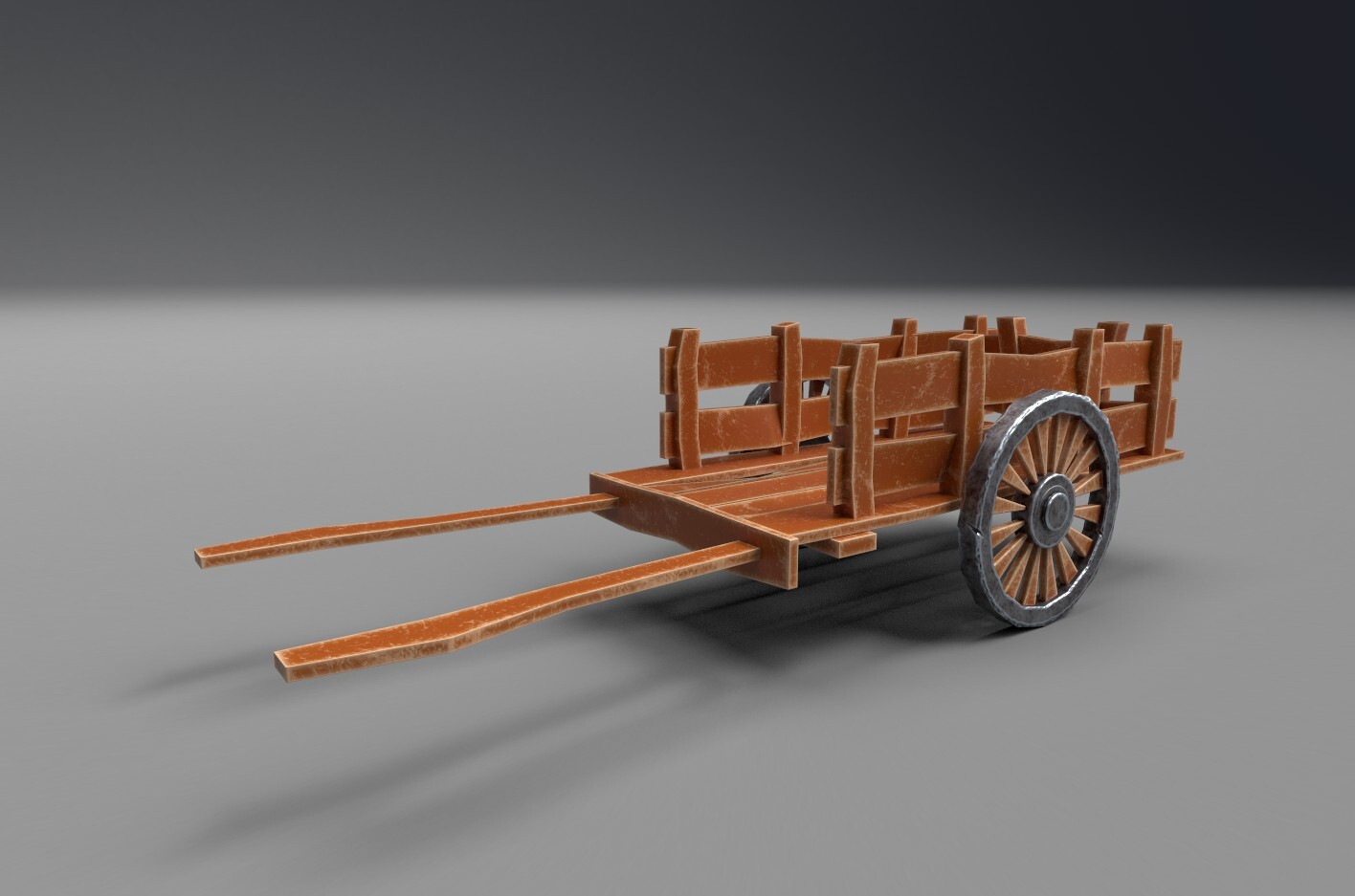 ArtStation - Stylized cart Game Assist