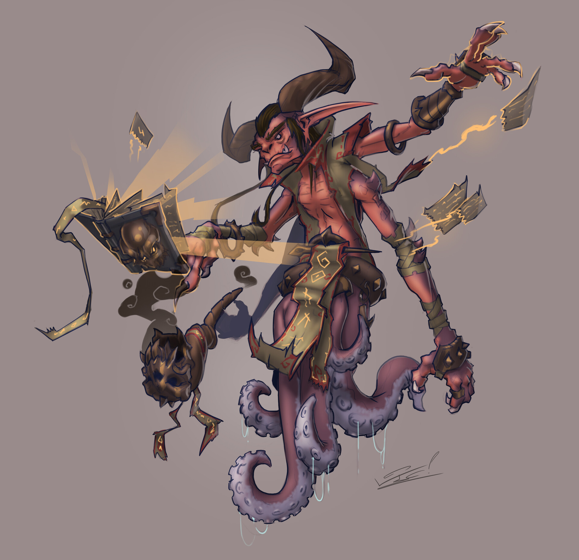 ArtStation - Summoner - personal concept art