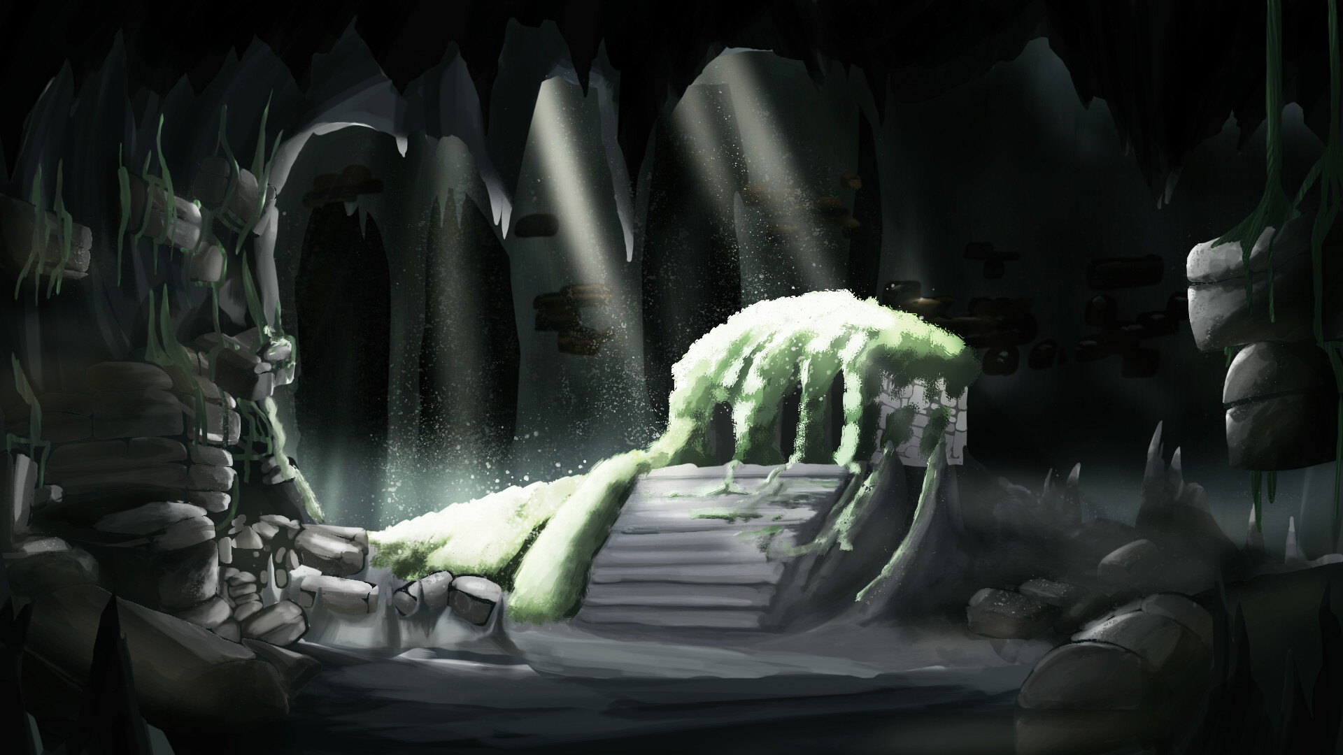 ArtStation - Underground Temple