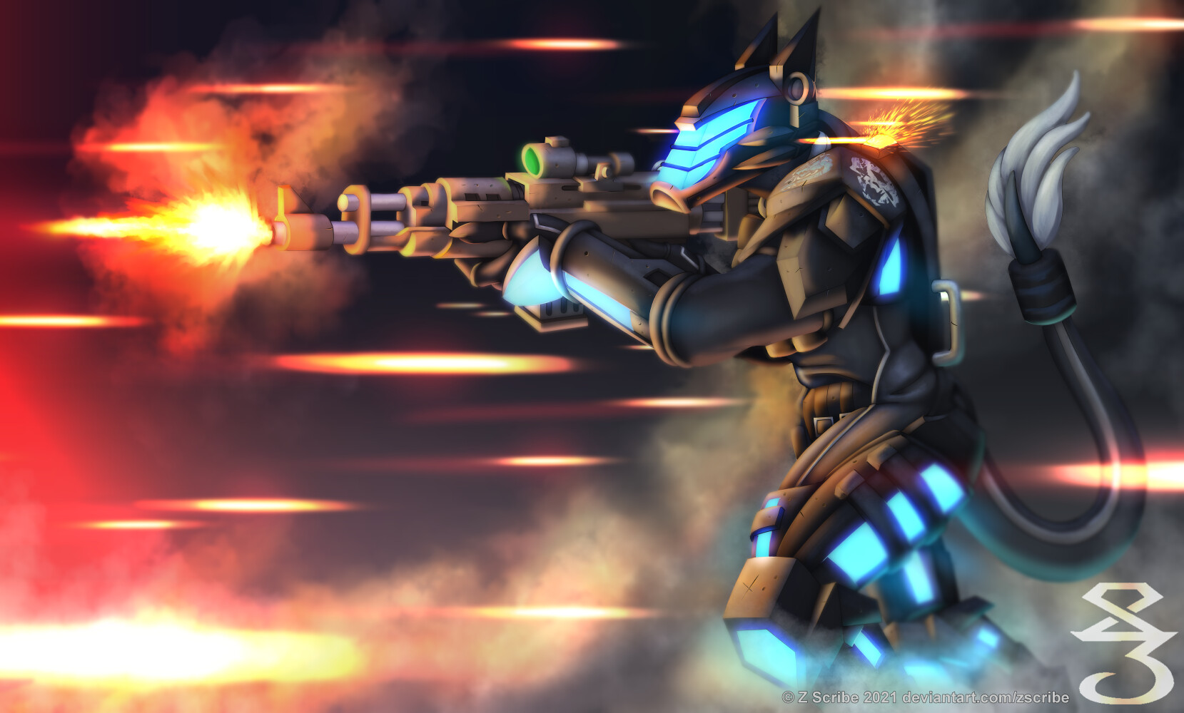 ArtStation - Sergal Soldier II