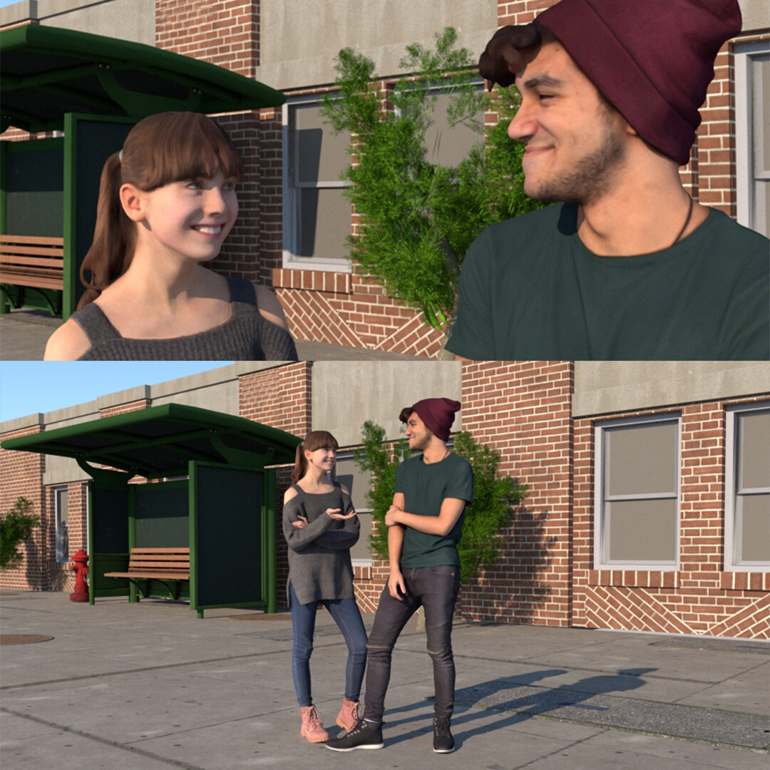 Yasin.gerami - 3d characters girl and boy