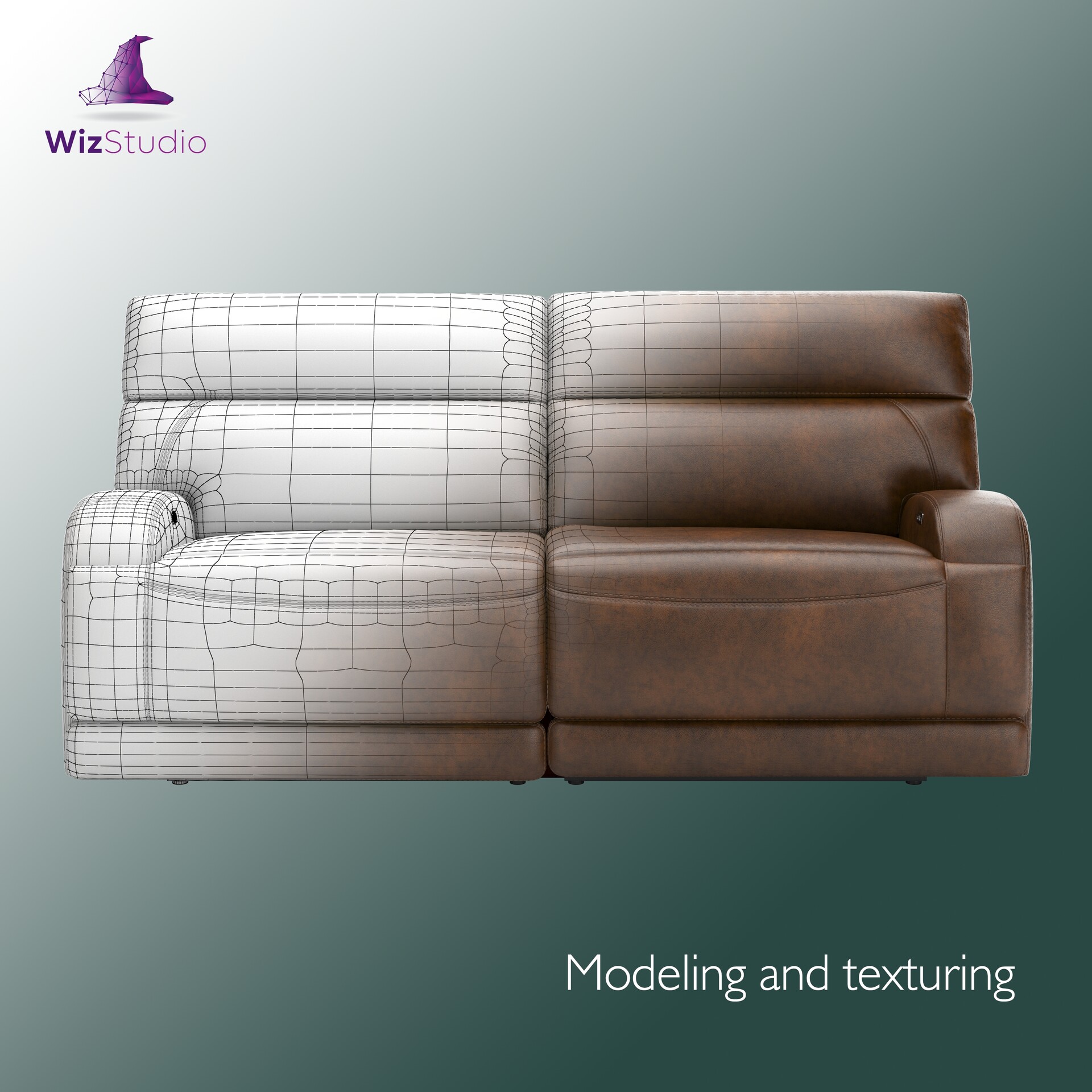 ArtStation - Sofa 2 Seater