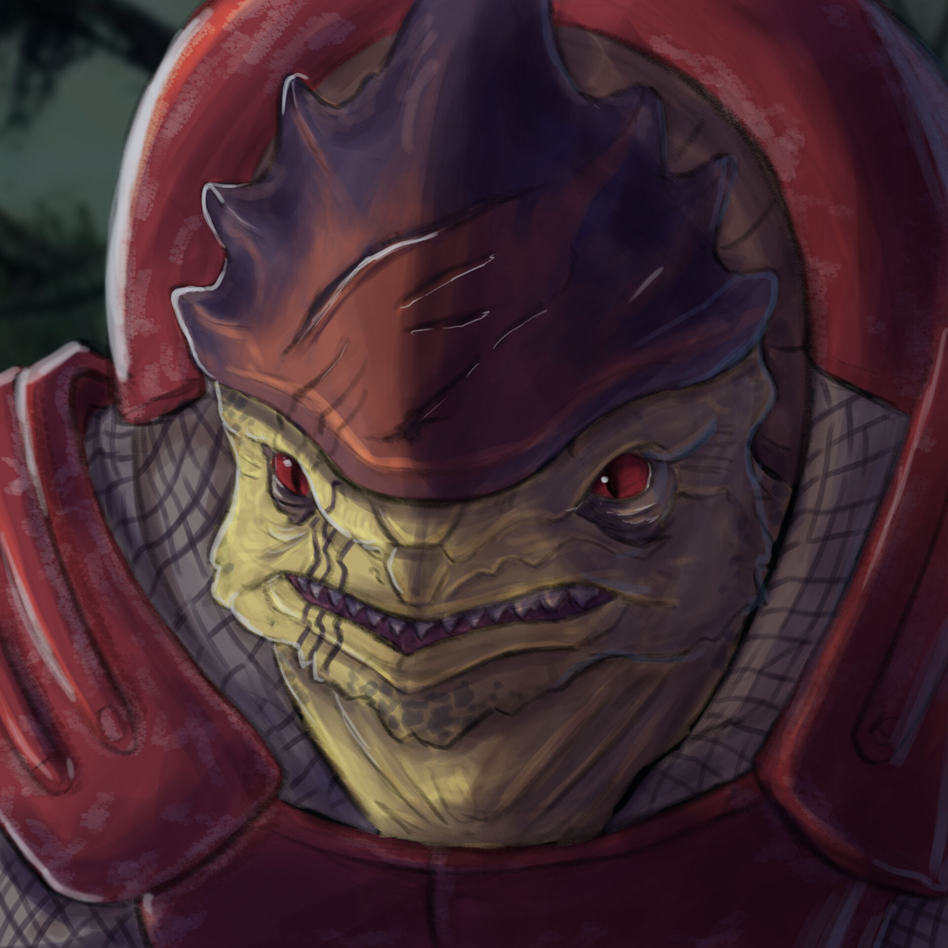 ArtStation - Digital painting practice - Wrex