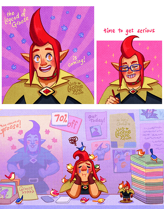 ArtStation - Fanart comic / The Legend of Groose: Skyward Sword HD ...