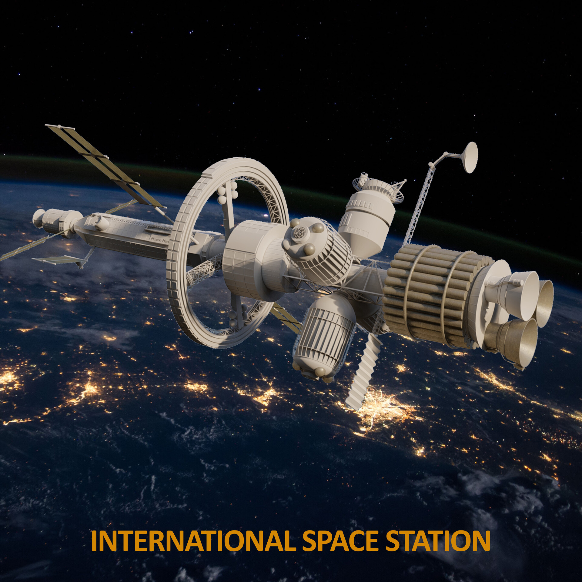 ArtStation - International Space Station