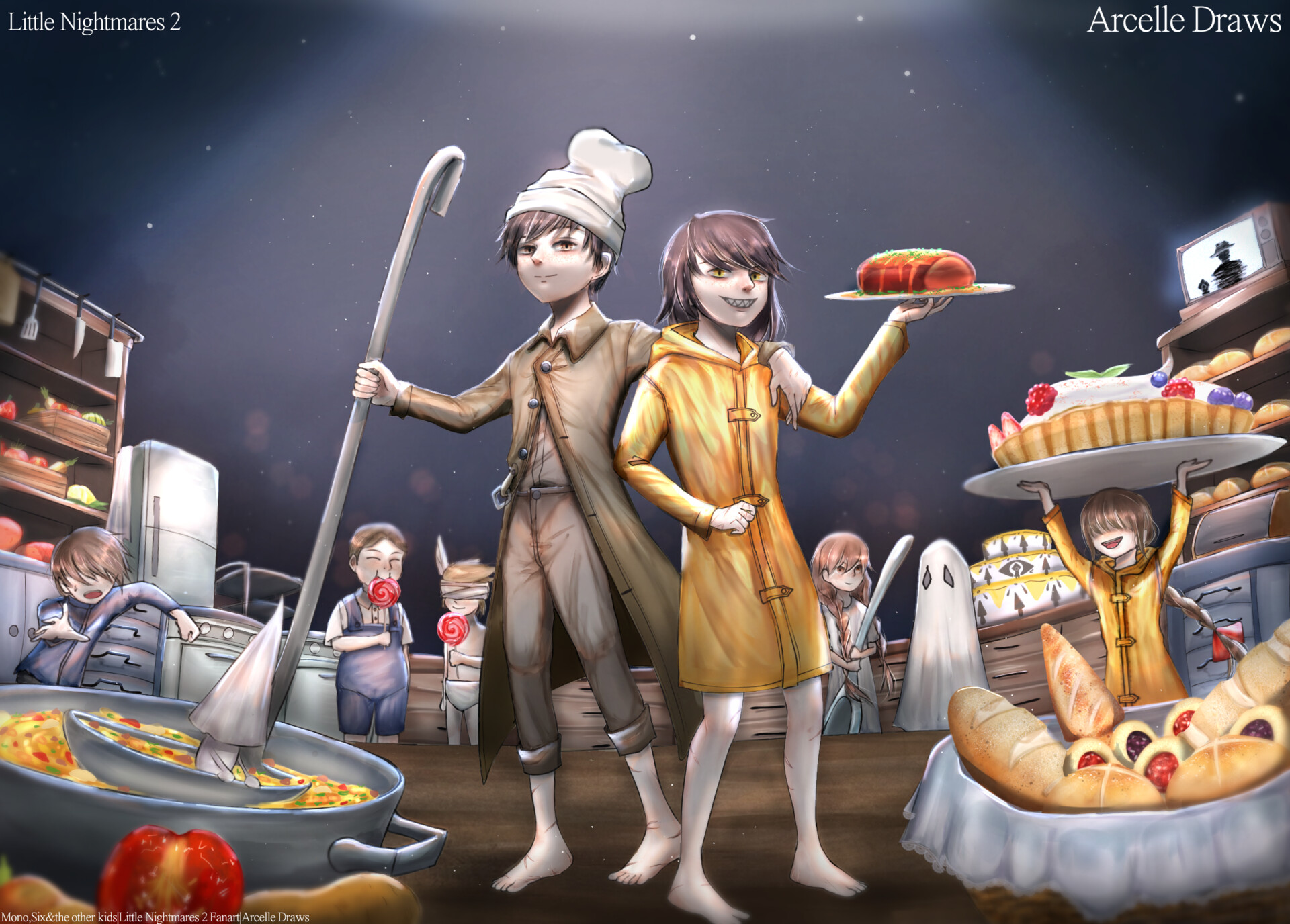 ArtStation - cooking Mono Fanart