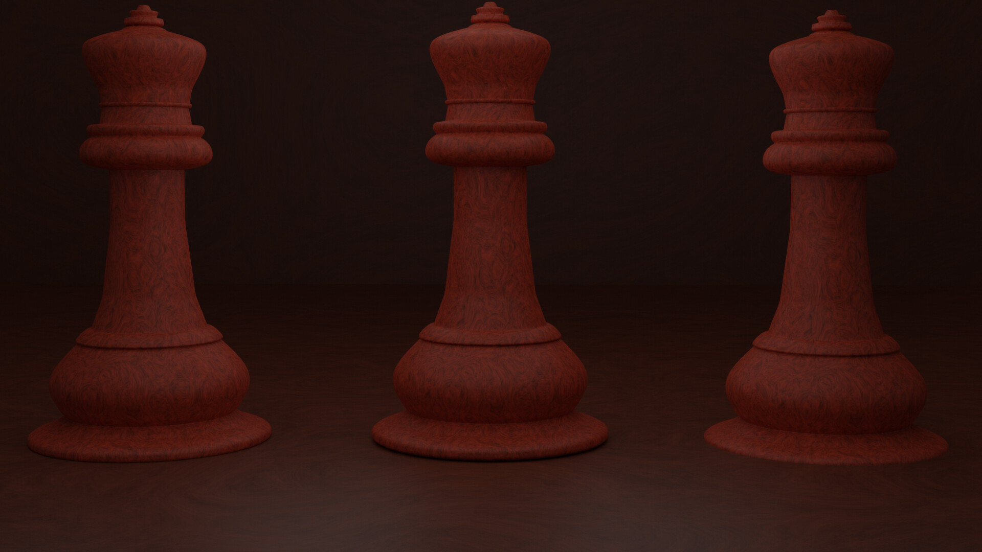 ArtStation - Chess Cones In Wood