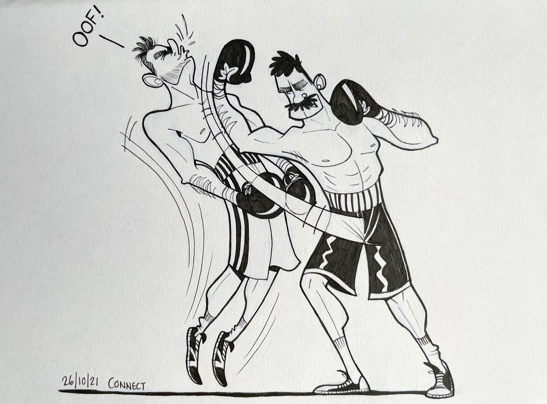 ArtStation - Inktober - connect & patch