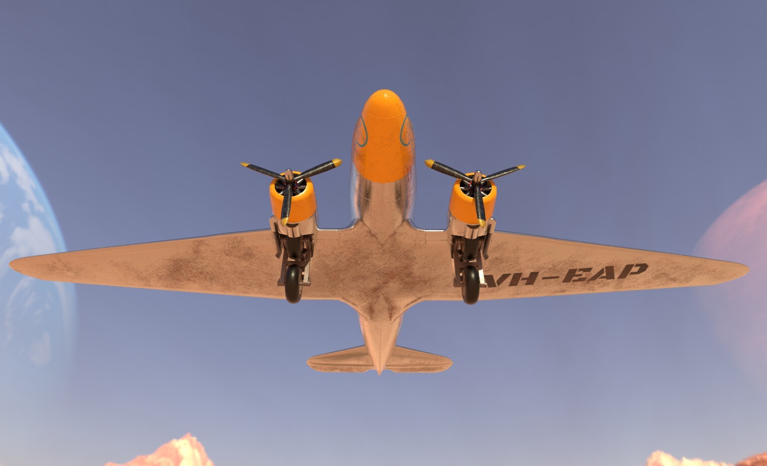 Matthew Louden - 2-Day DC-3 Model + 2-Day Animation (4 Days Total)