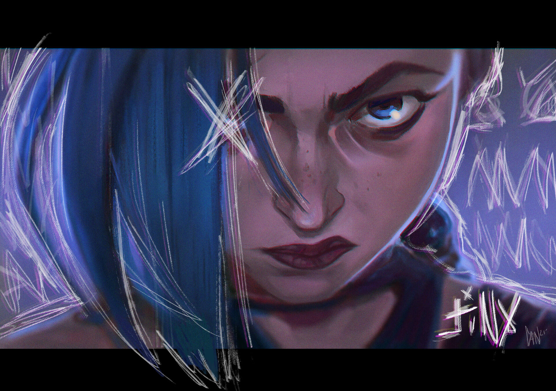 ArtStation - Jinx Arcane Study