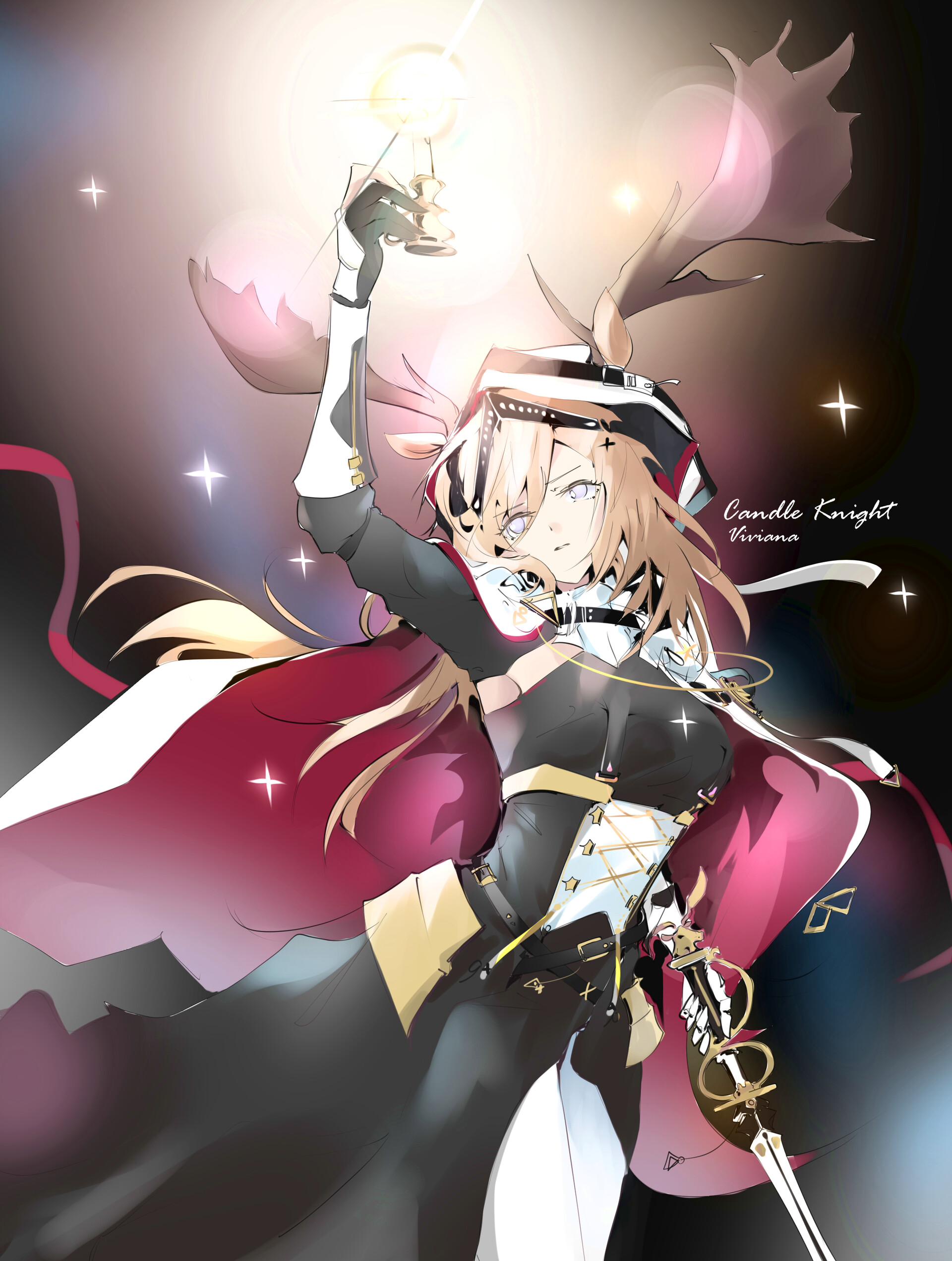 ArtStation - Candle Knight Viviana | Arknights