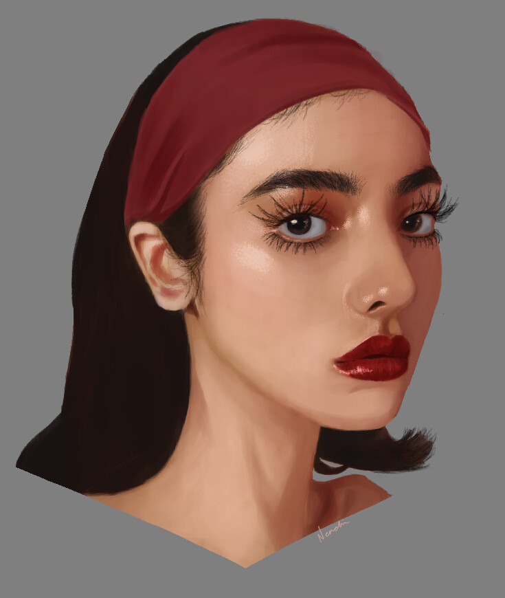ArtStation - Skin Tone Study 2