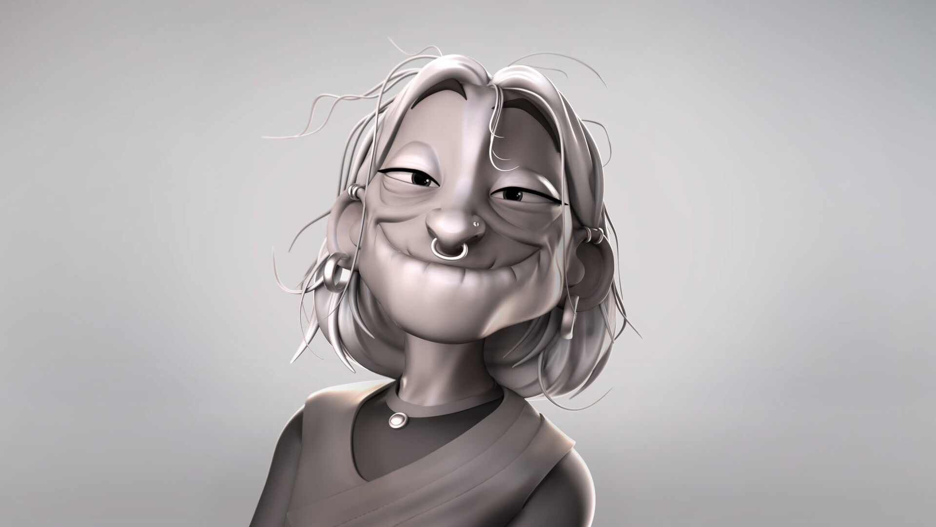 ArtStation - Old Lady Speedsculpt