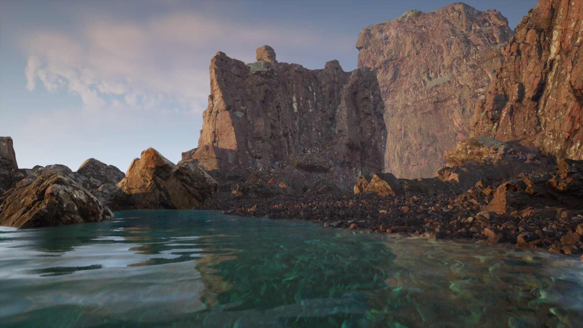 ArtStation - Nordic Beach