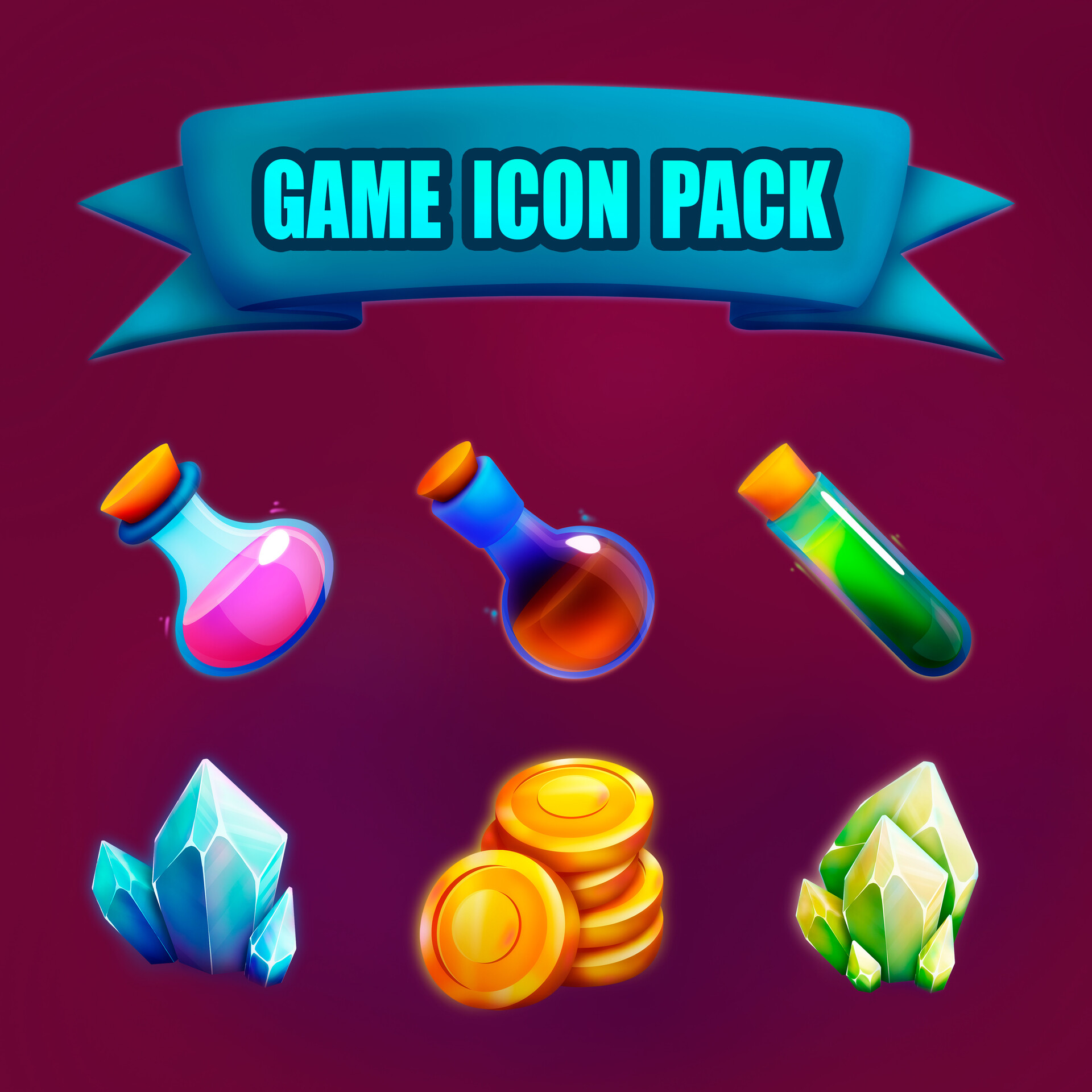 ArtStation - Game icon pack