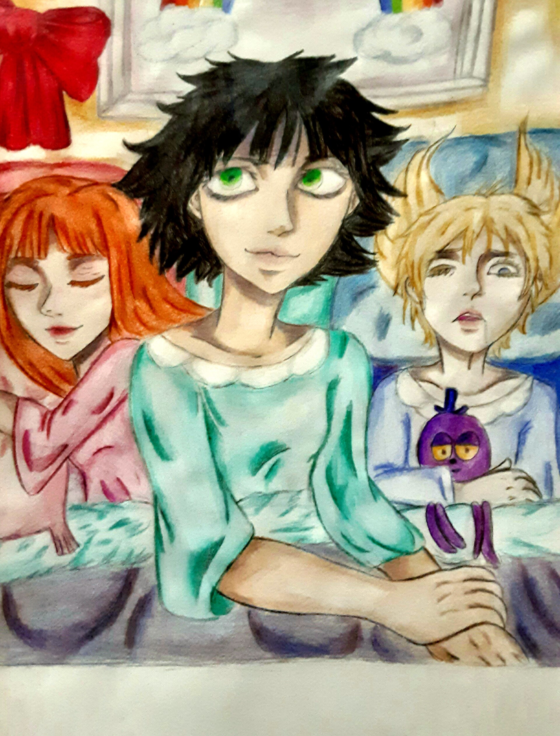 ArtStation - #buttercupchallenge, Powerpuff girls: Sleepover