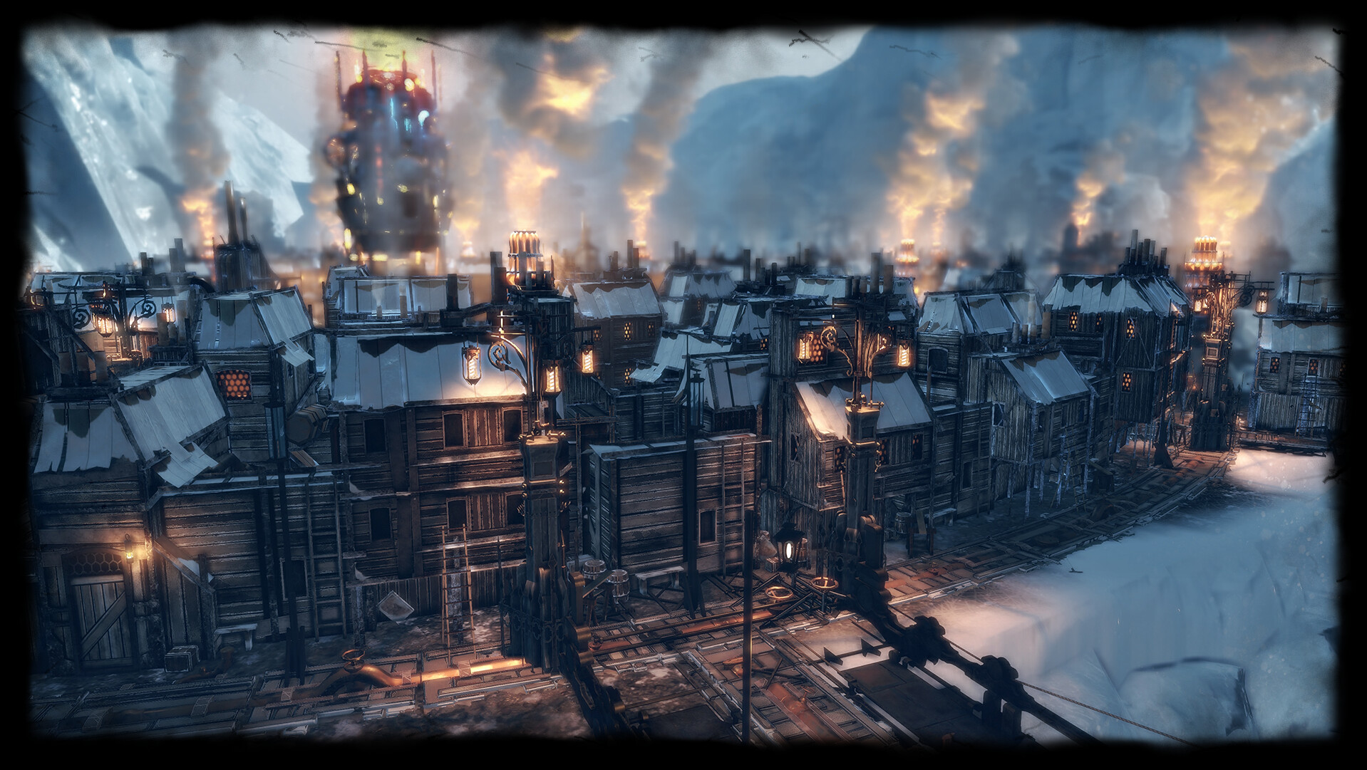 Marcin Kus - Frostpunk buildings and assets