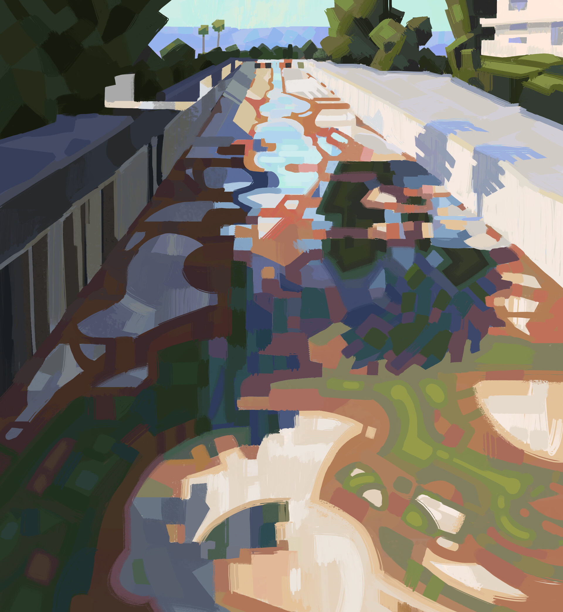 ArtStation - LO-REZ : Landscape01