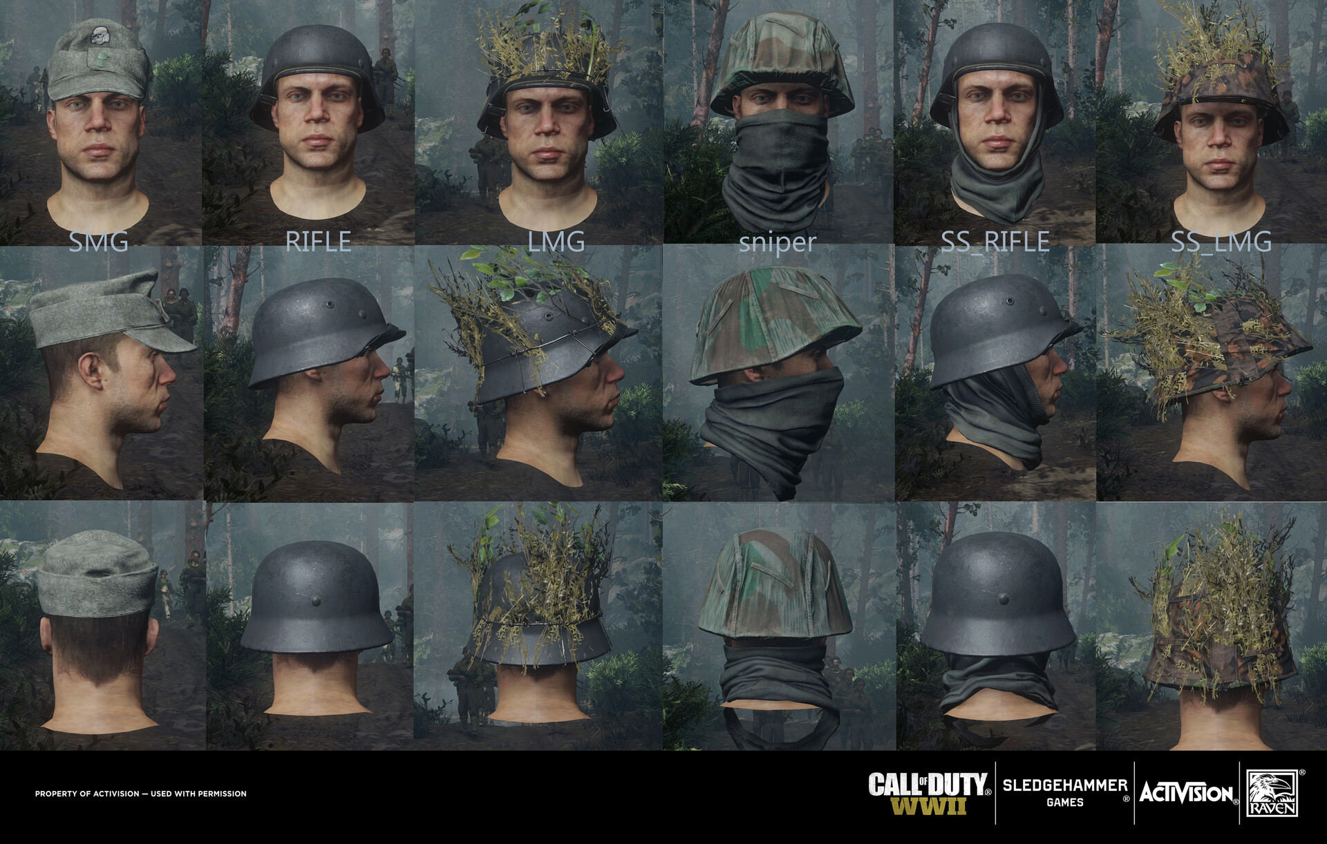 ArtStation - Call of duty : WWII Dead body & German infantry variants.