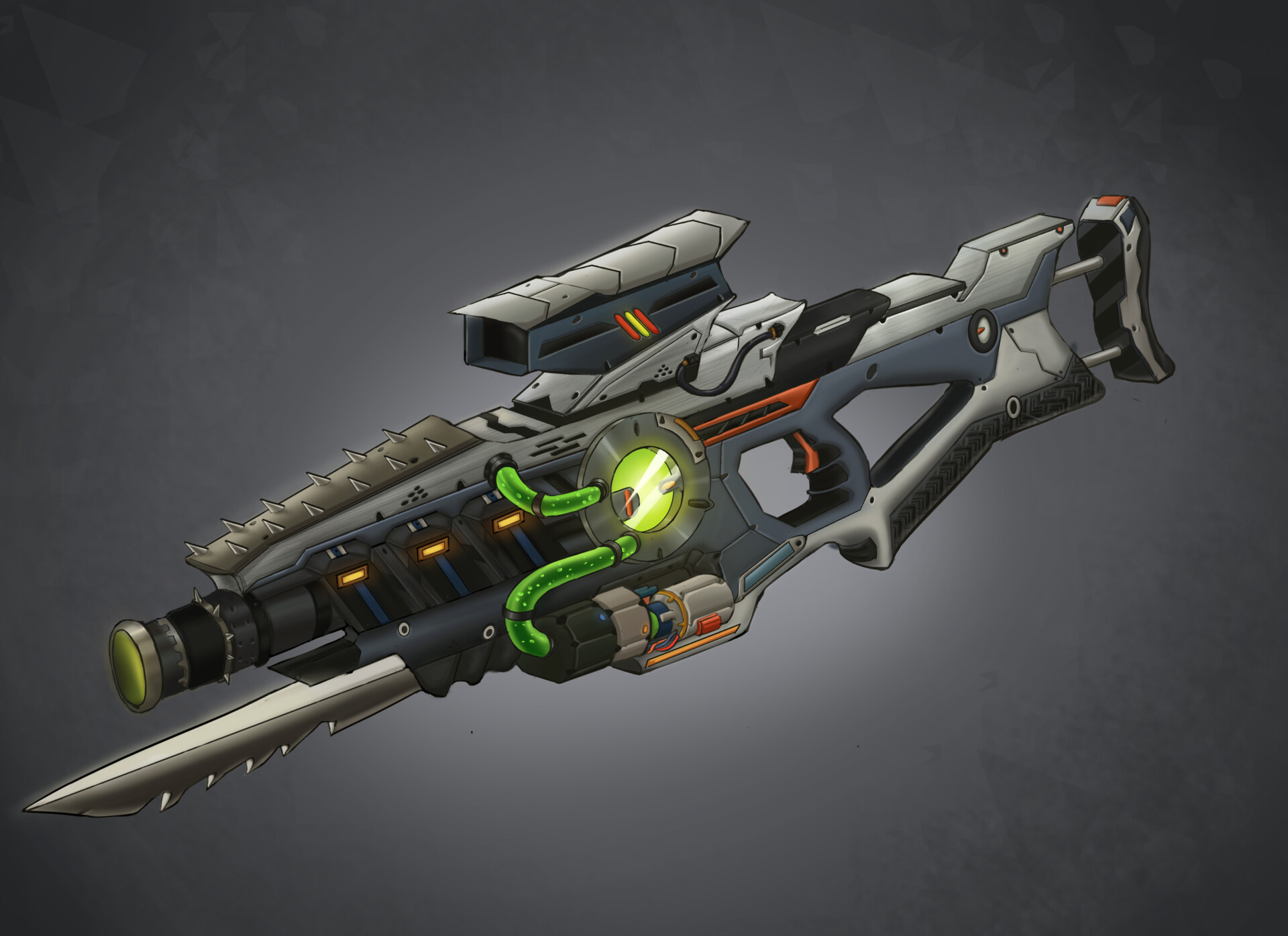 ArtStation - Leaser Beam Gun