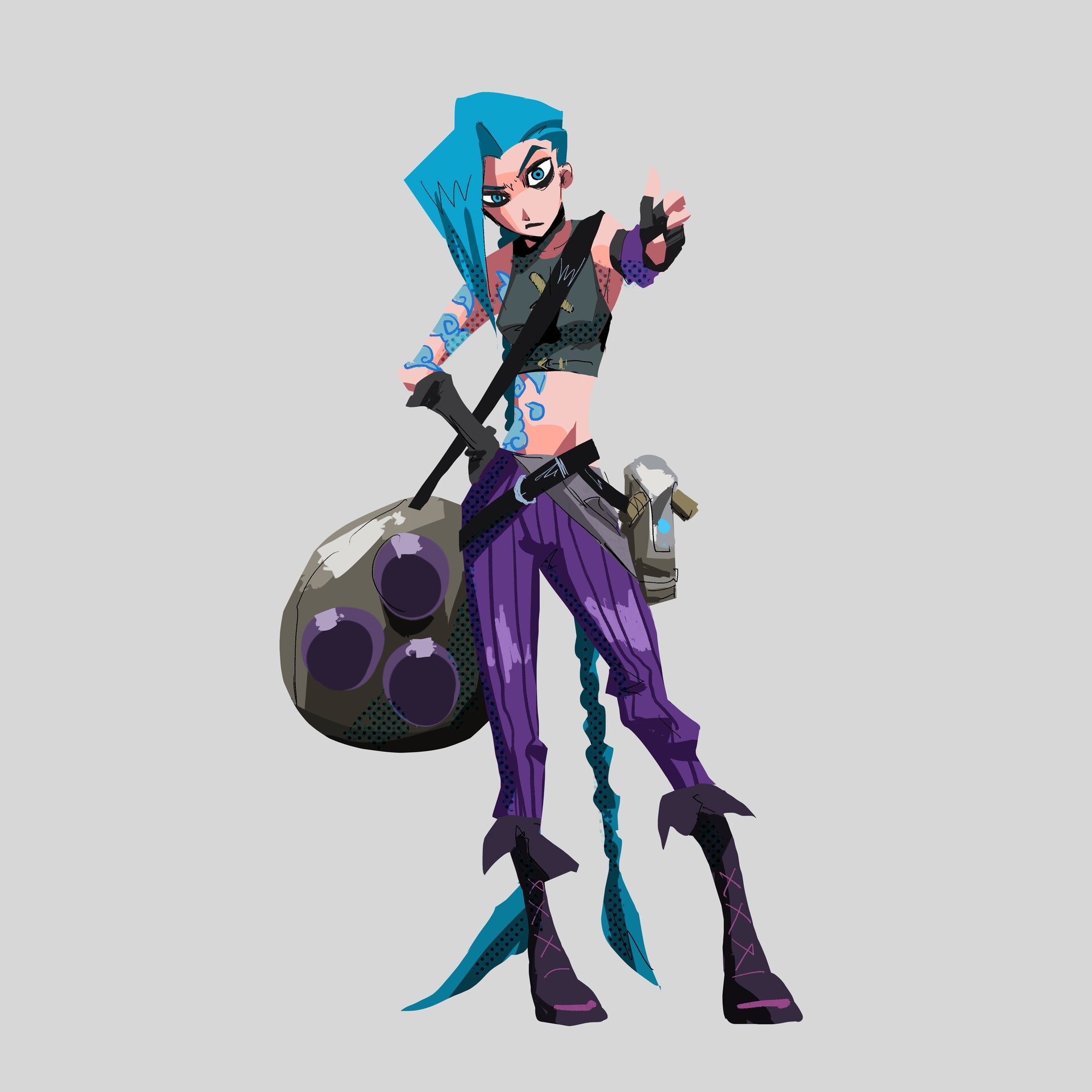 ArtStation - Fanart Jinx