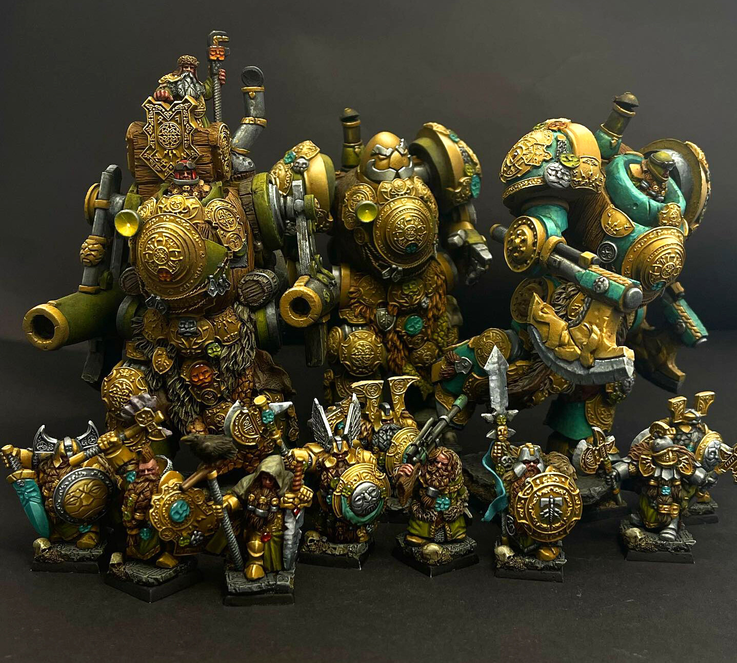 ArtStation - Dwarven miniatures