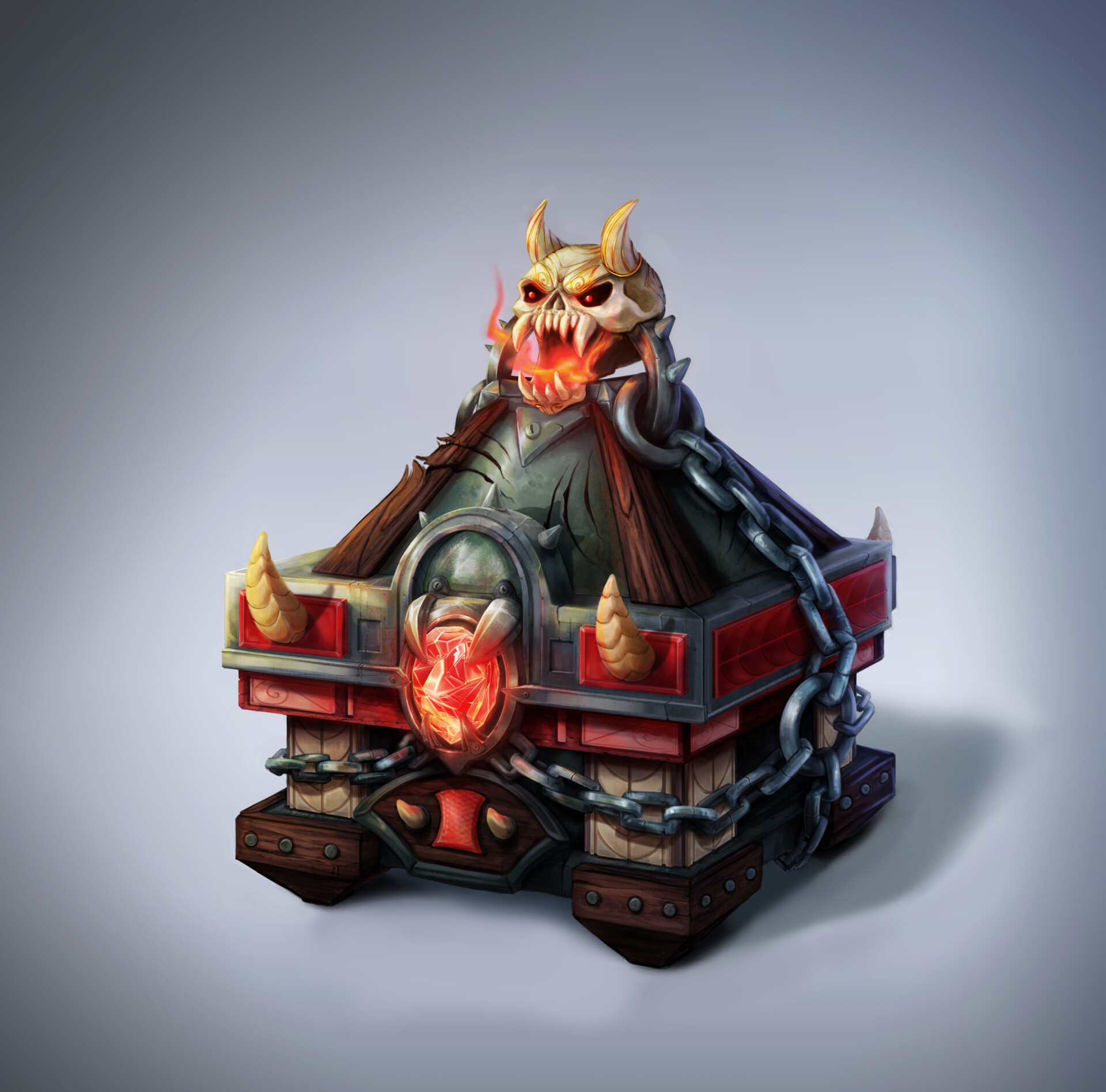 ArtStation - Wicked Treasure Chest - Concept & Illustration
