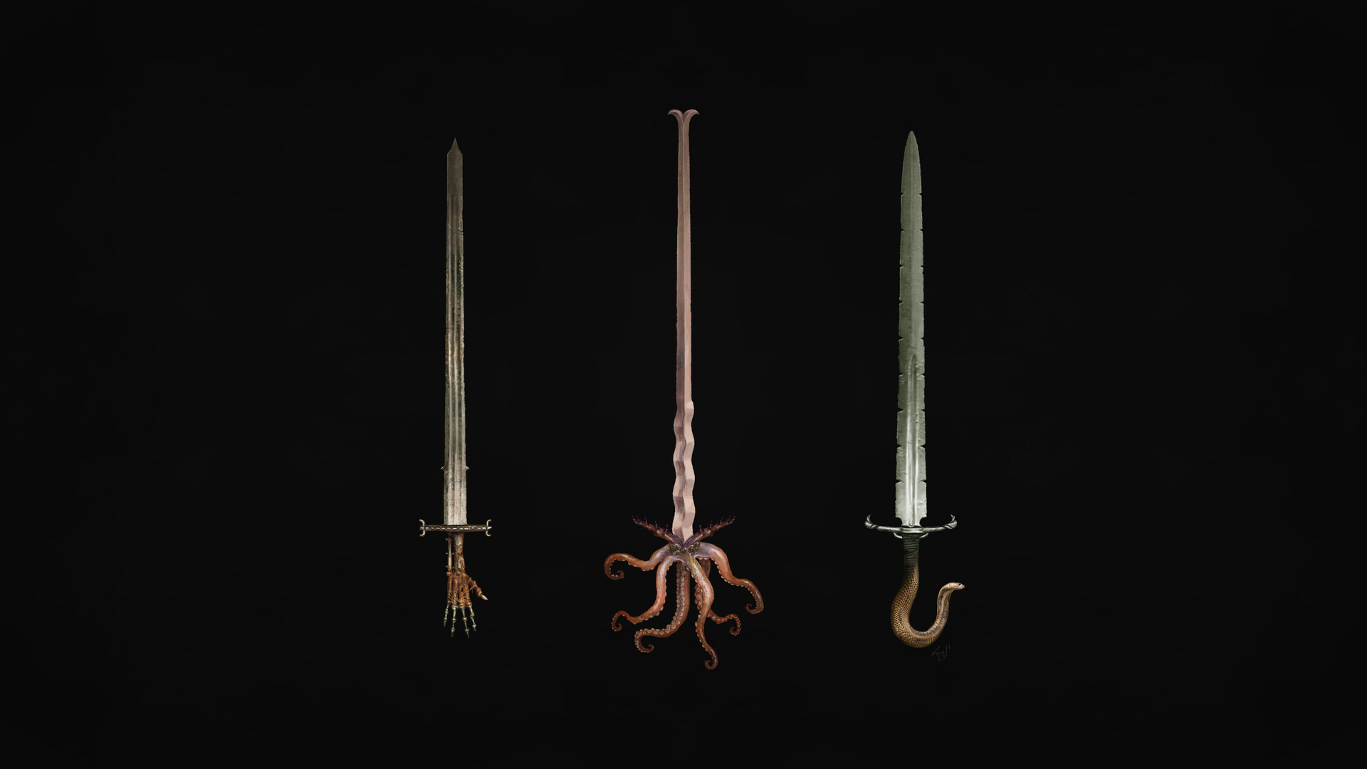 ArtStation - Sentient Swords