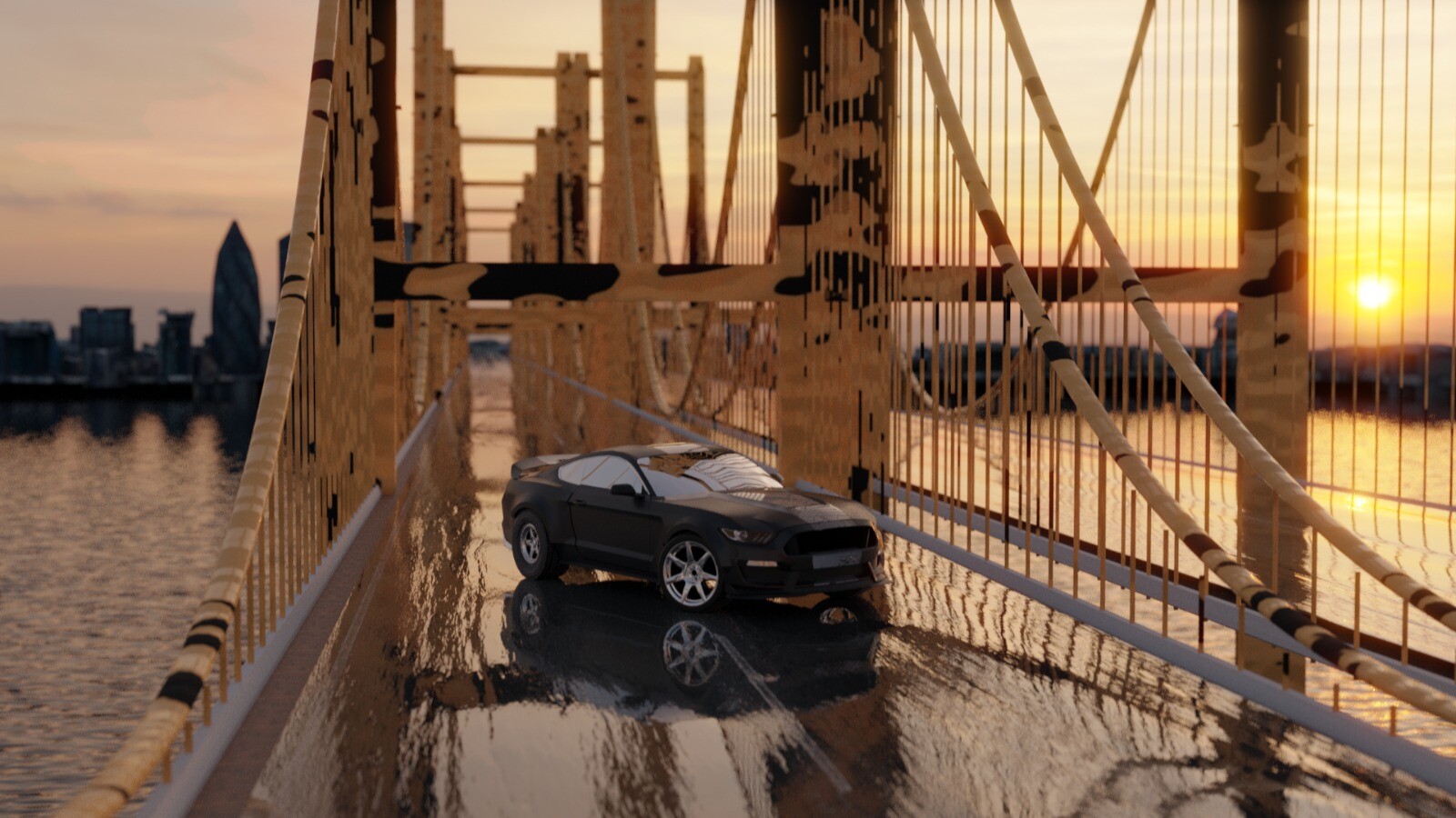 ArtStation - Cinematic Car chase