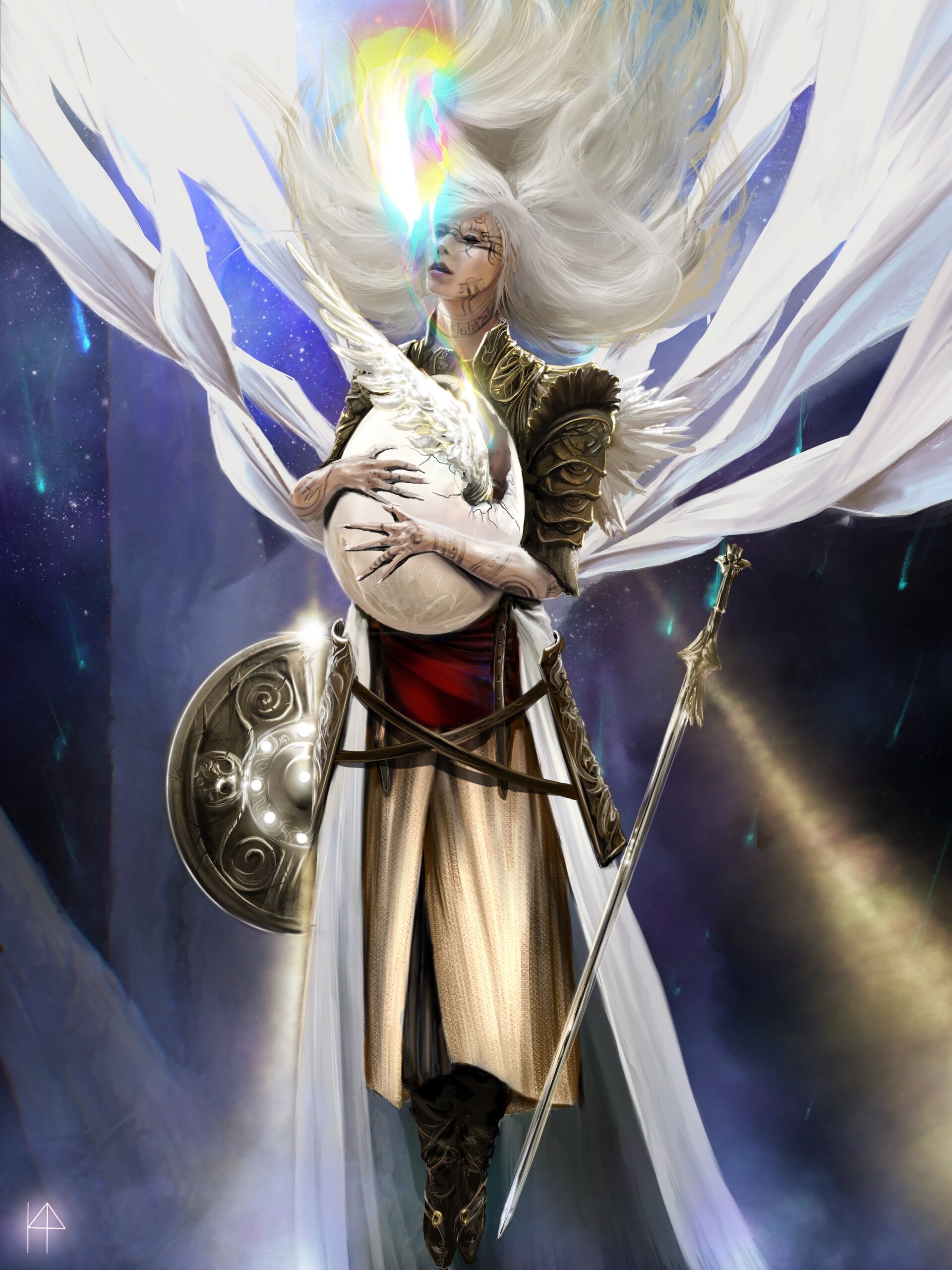 ArtStation - Valkyrie reincarnation