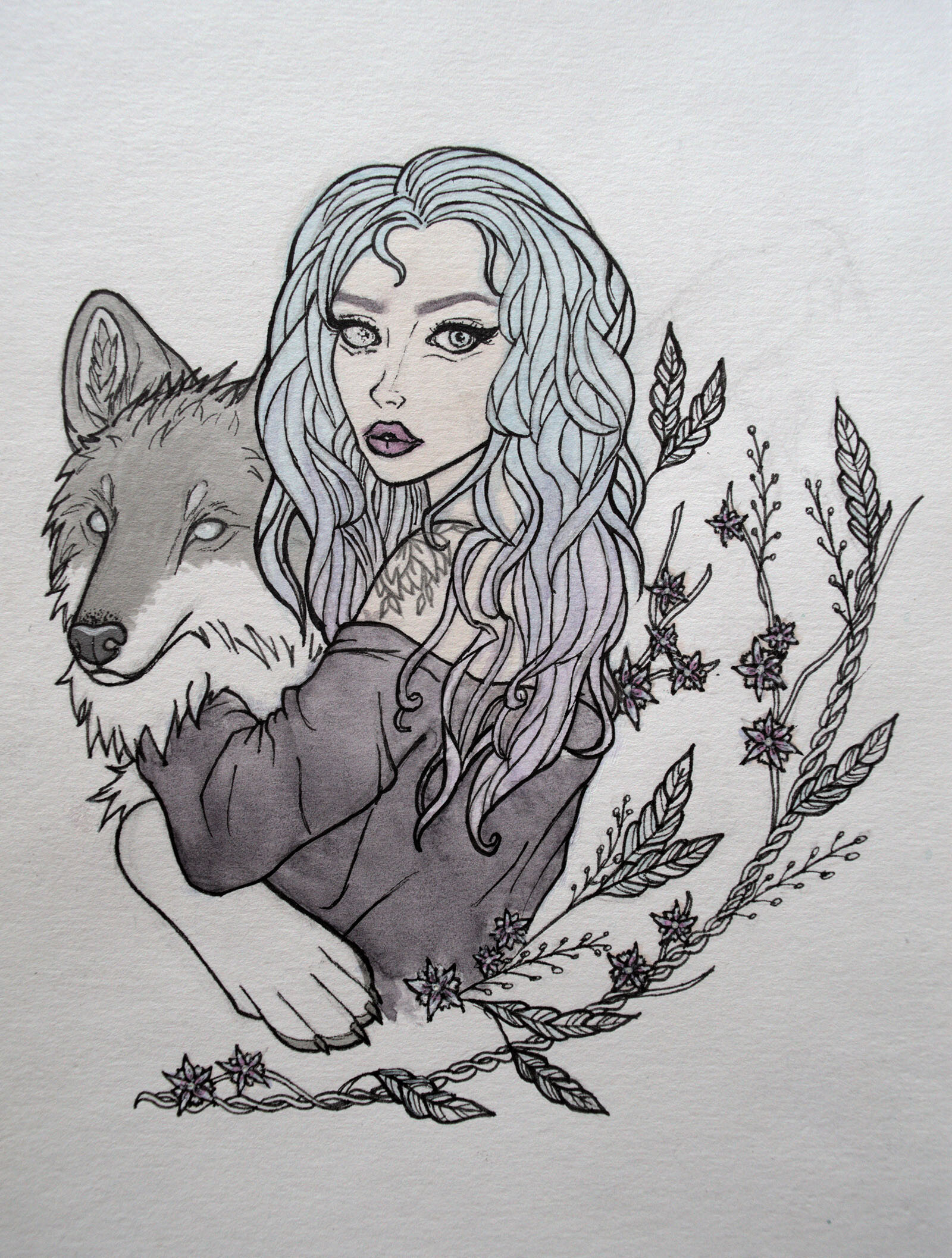 ArtStation - Wolf Love