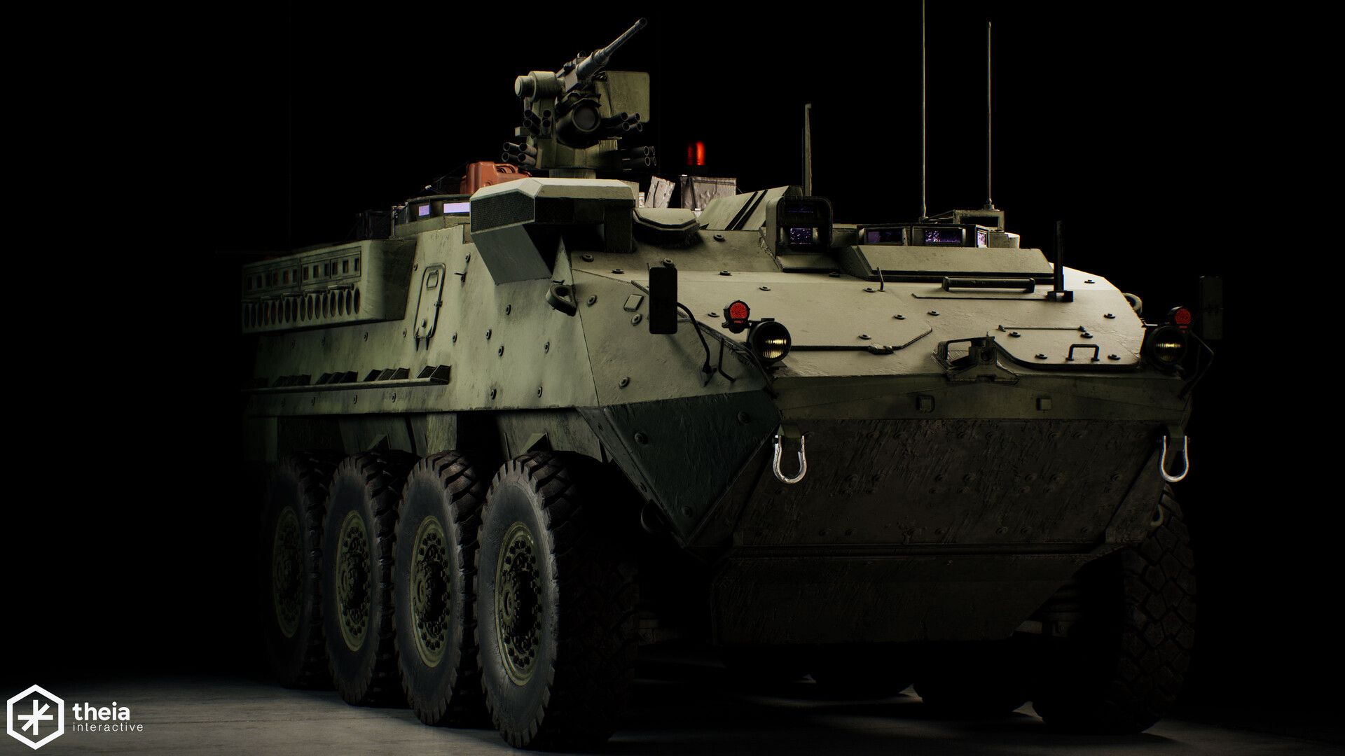 ArtStation - M1130 Stryker (Retexture)