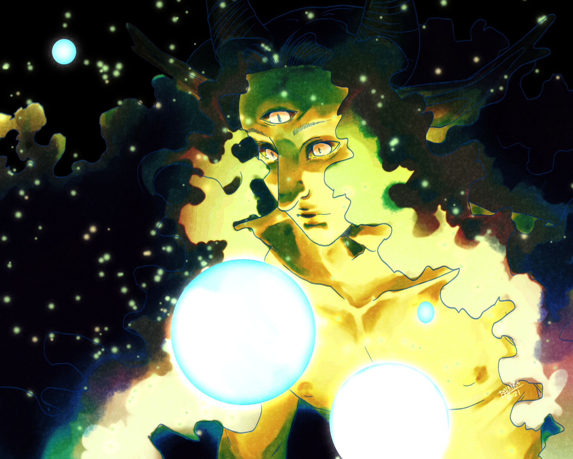 ArtStation - eyes of Gaia