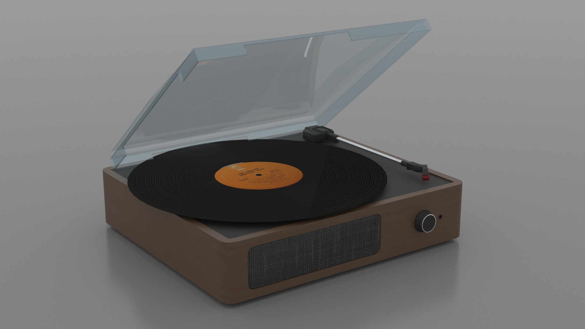 ArtStation - Black Friday Uni Challenge - Record Player
